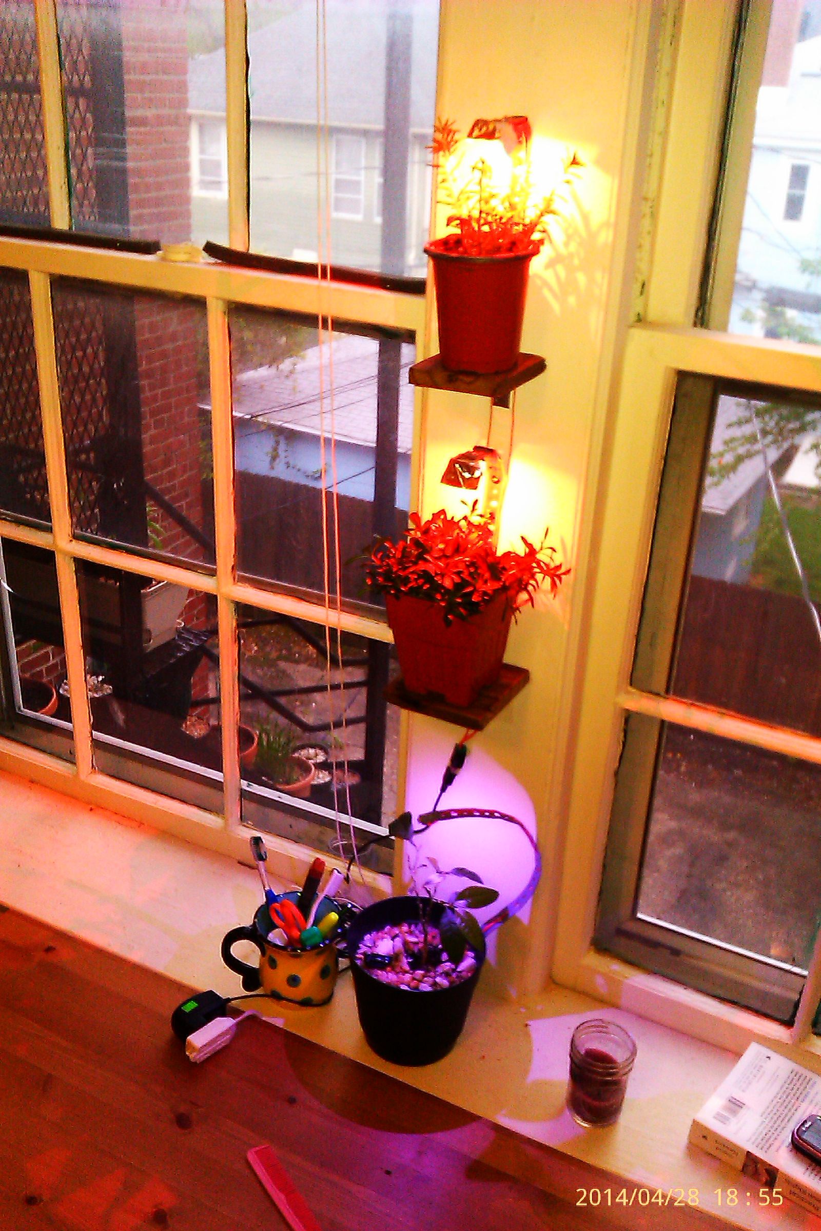 Hanging Plant Shelf - Usb/solar Powered DIY - Instructables