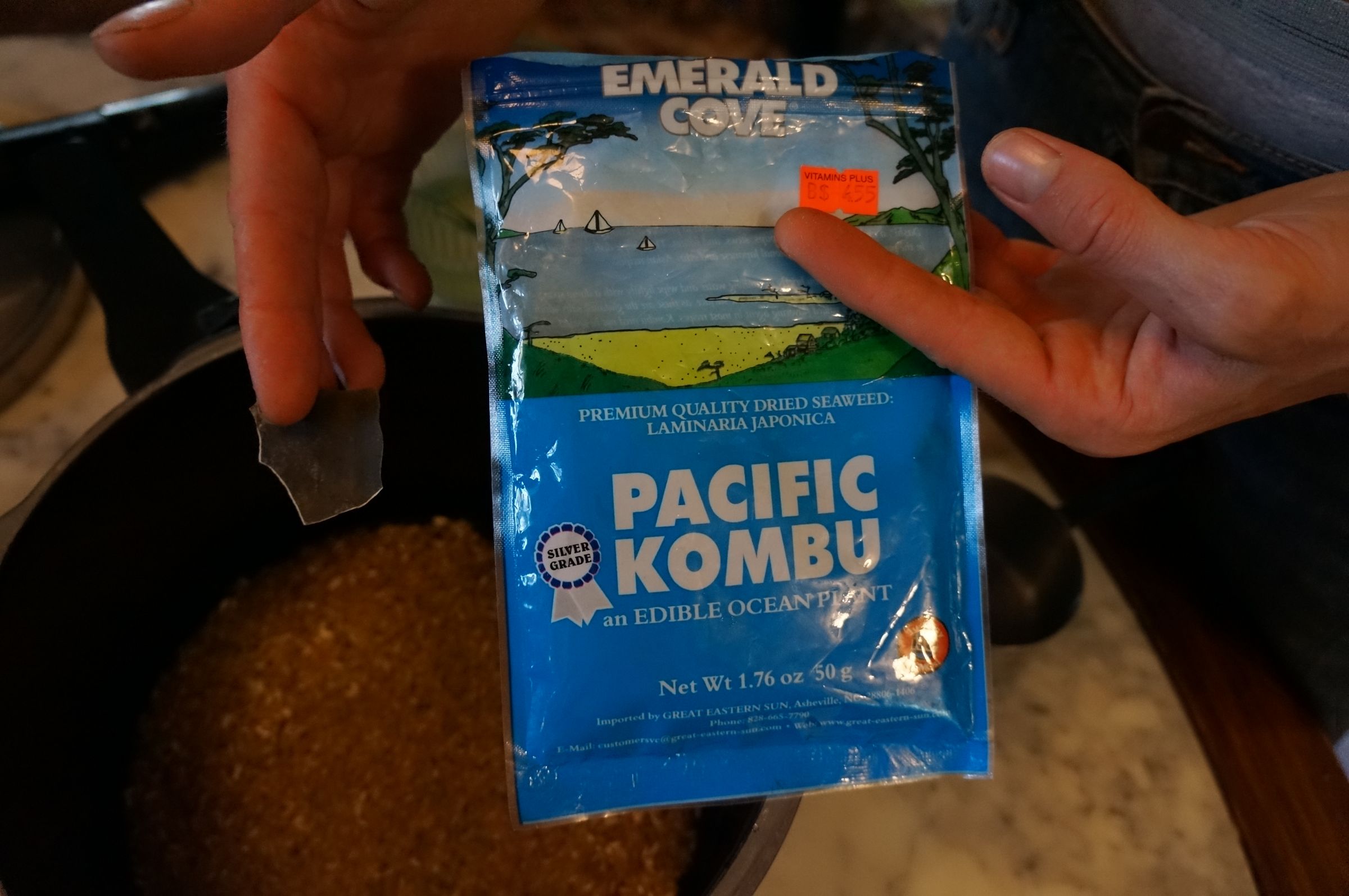 How to Make Delicious Whole Grain Brown Rice With Kombu. : 7 Steps ...