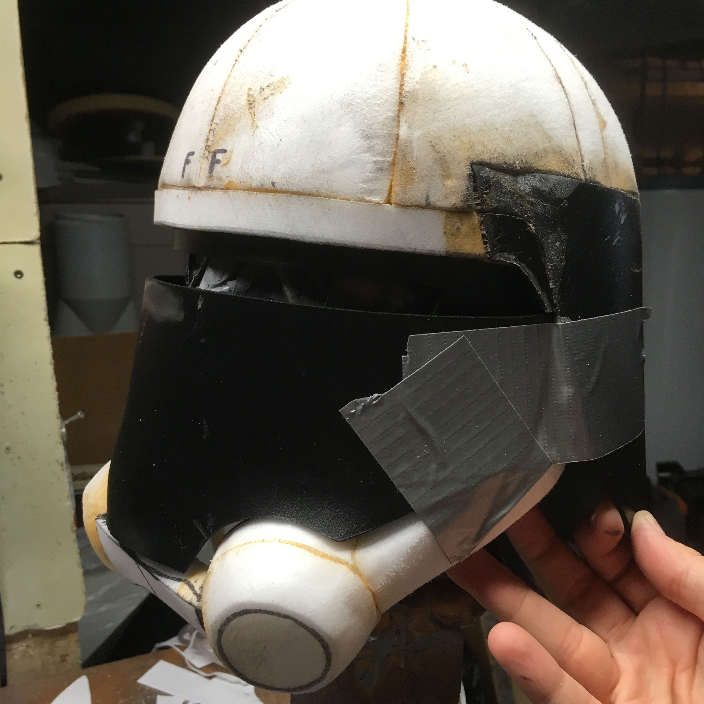 Child Sized First Order Snowtrooper Costume : 9 Steps (with Pictures ...