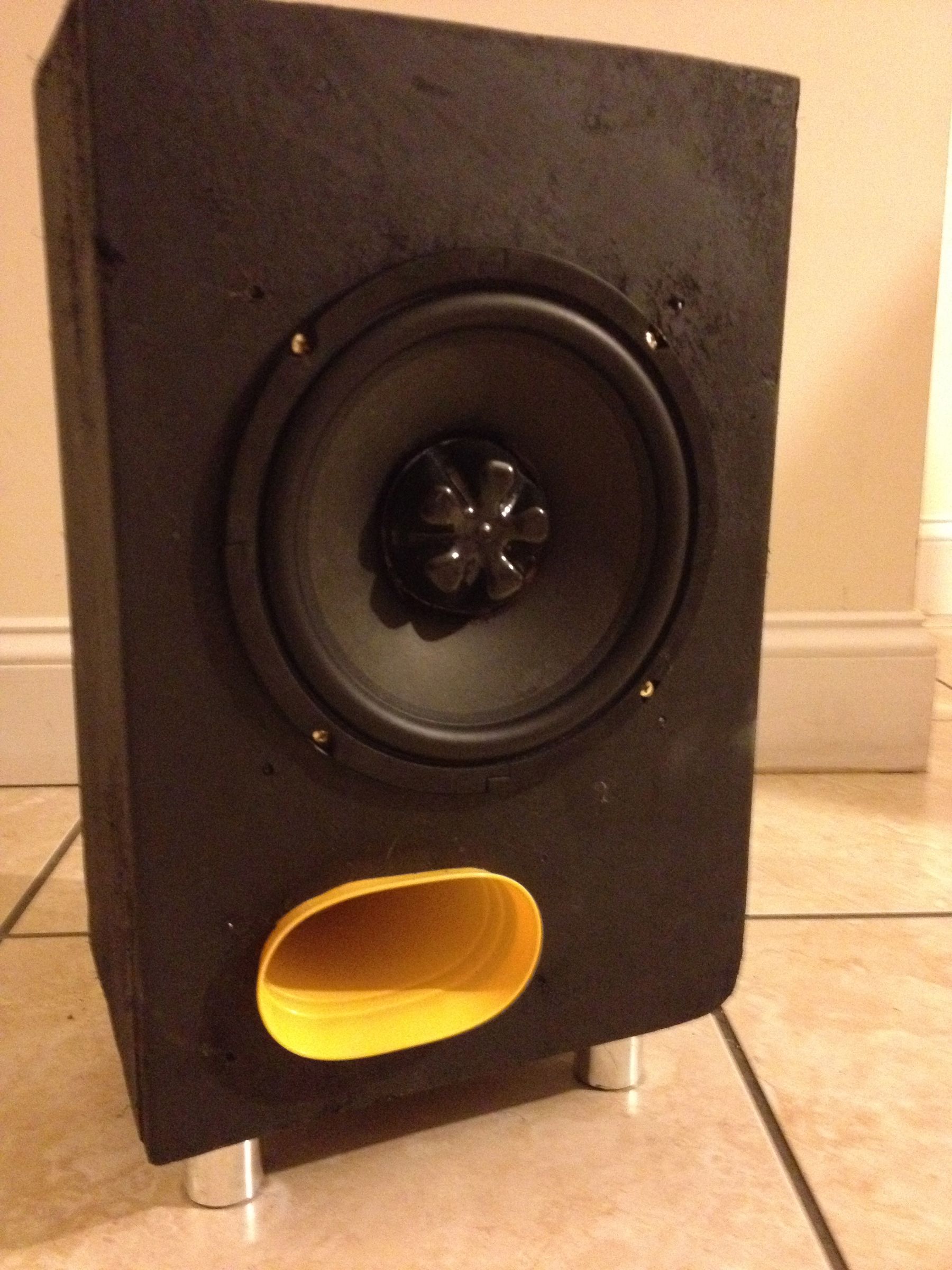 DIY Passive Speaker Woofer From Broken, Reused & Unwanted Parts ...