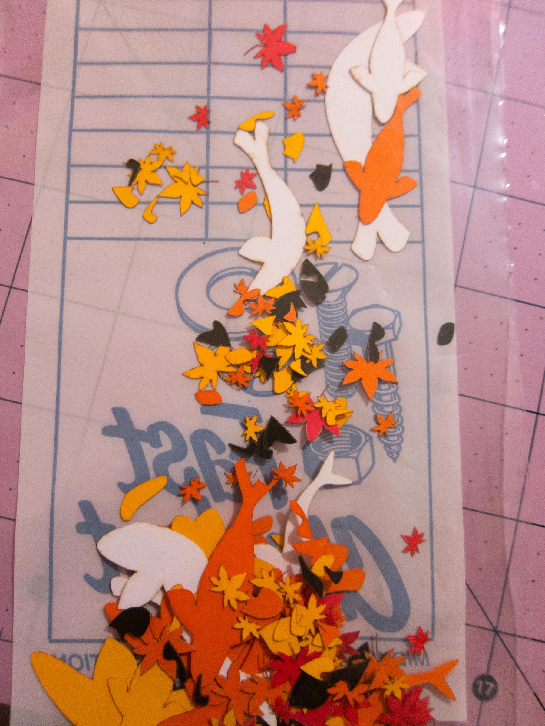 Koi Pond Papercraft Clock : 8 Steps (with Pictures) - Instructables