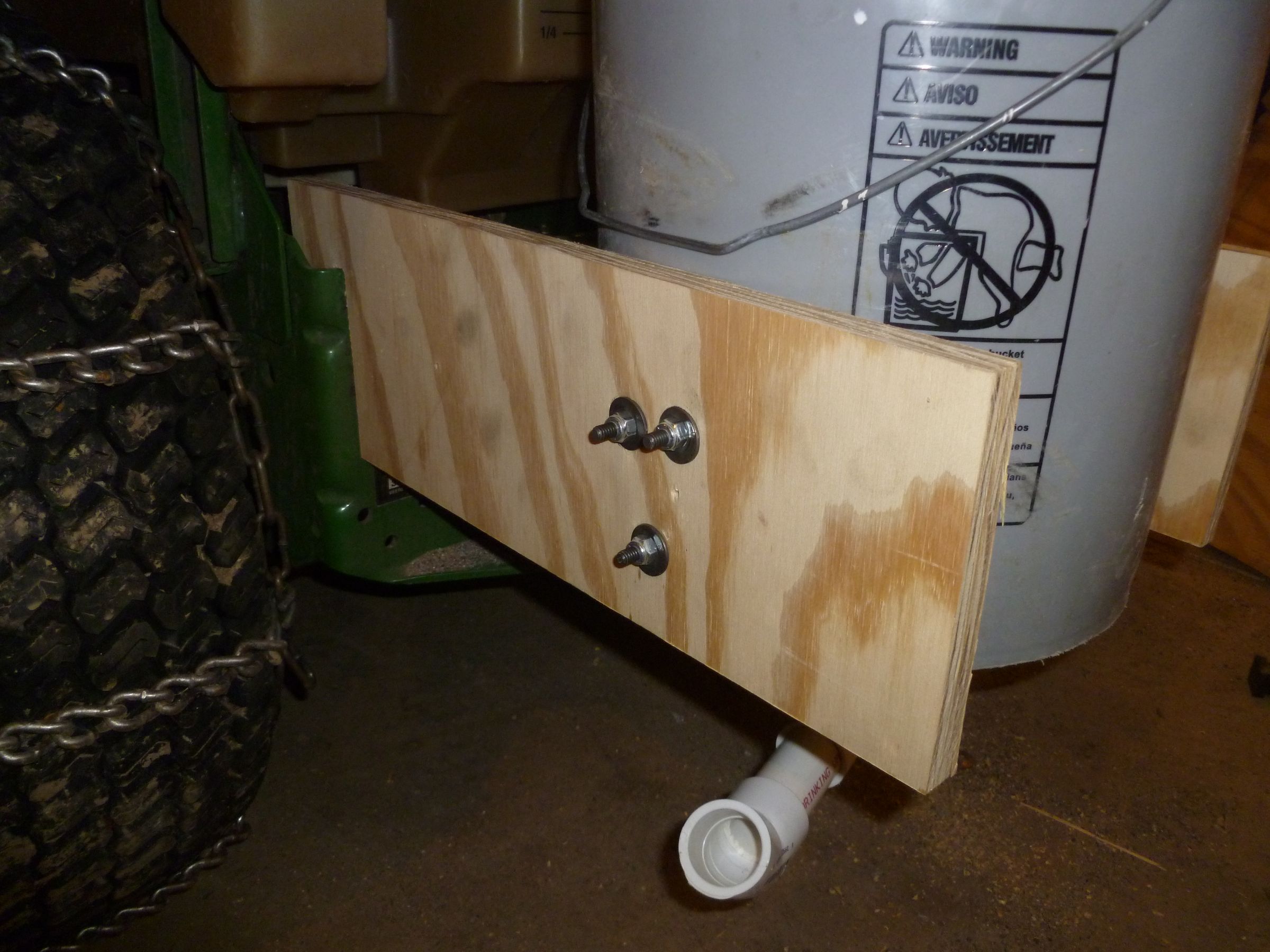 Electric Sand or Salt Spreader for Your Truck or Tractor From Junk : 17 ...