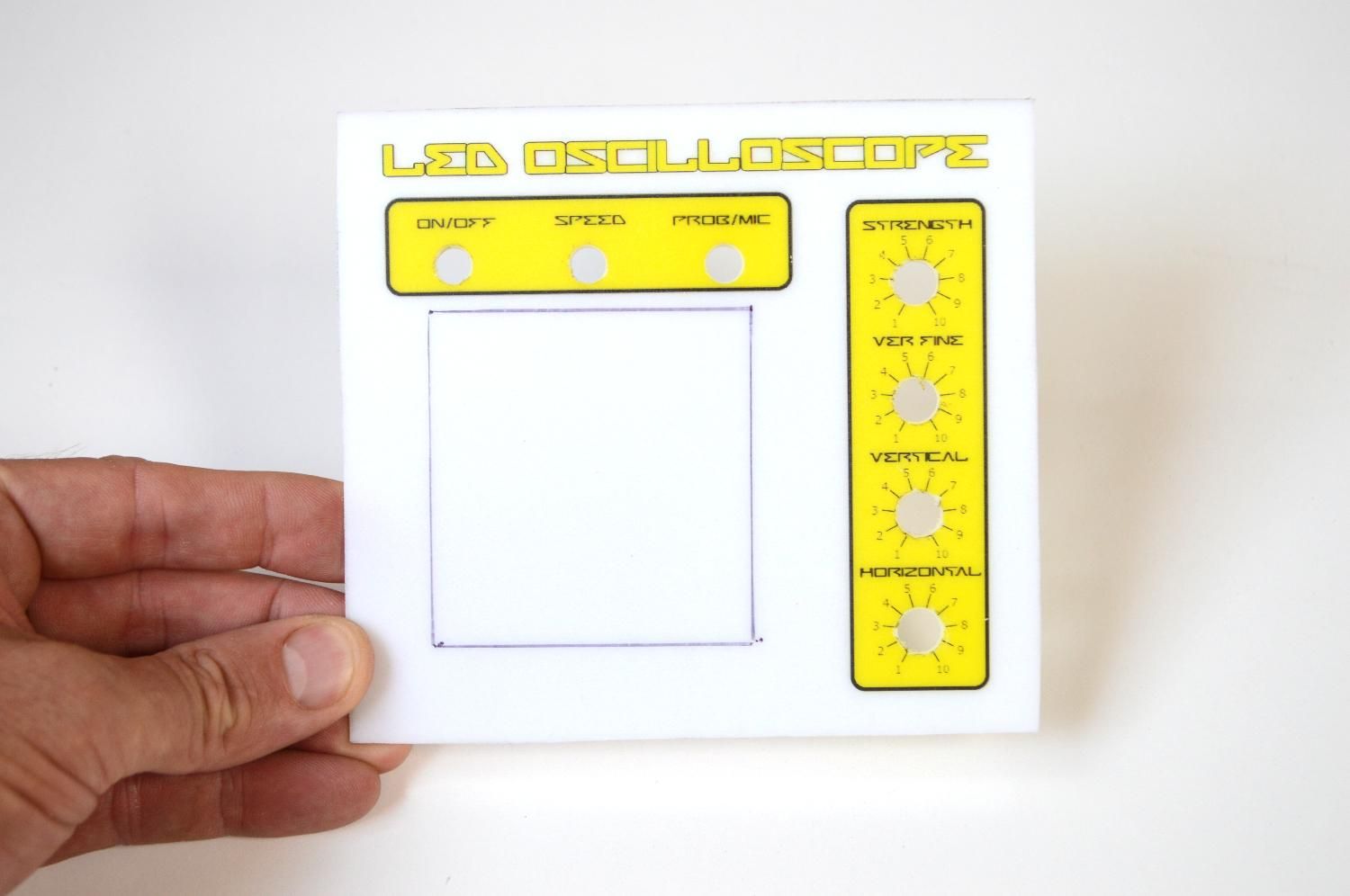 100 LED Oscilloscope : 12 Steps (with Pictures) - Instructables