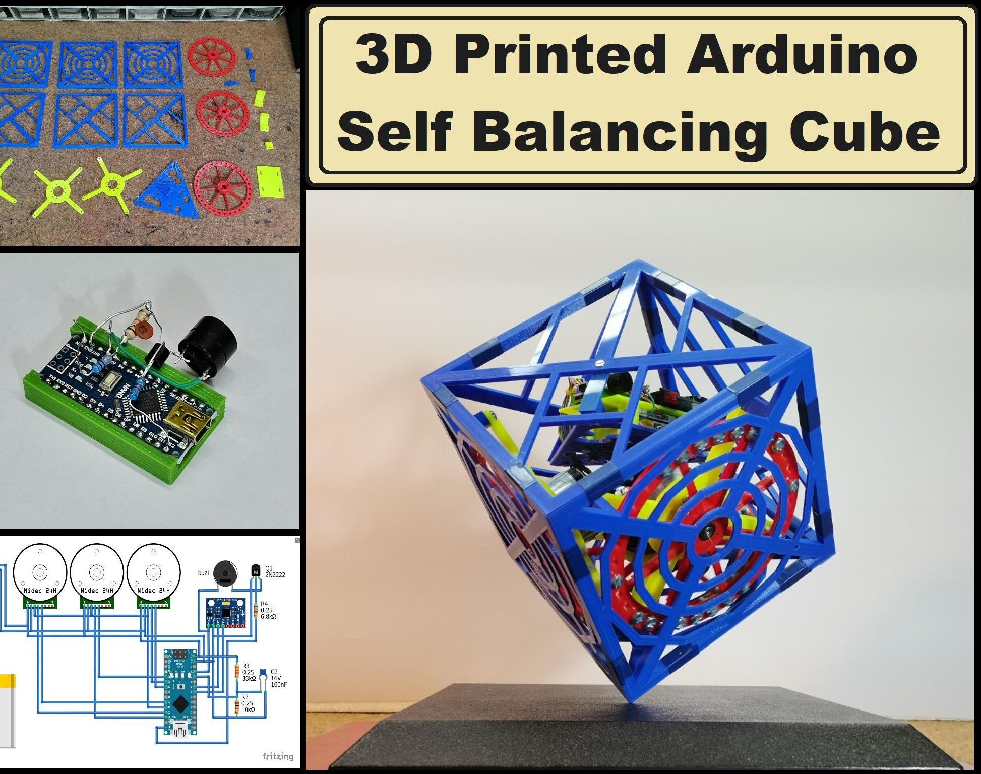 Arduino 3D Printed Self Balancing Cube : 4 Steps (with Pictures) - Instructables