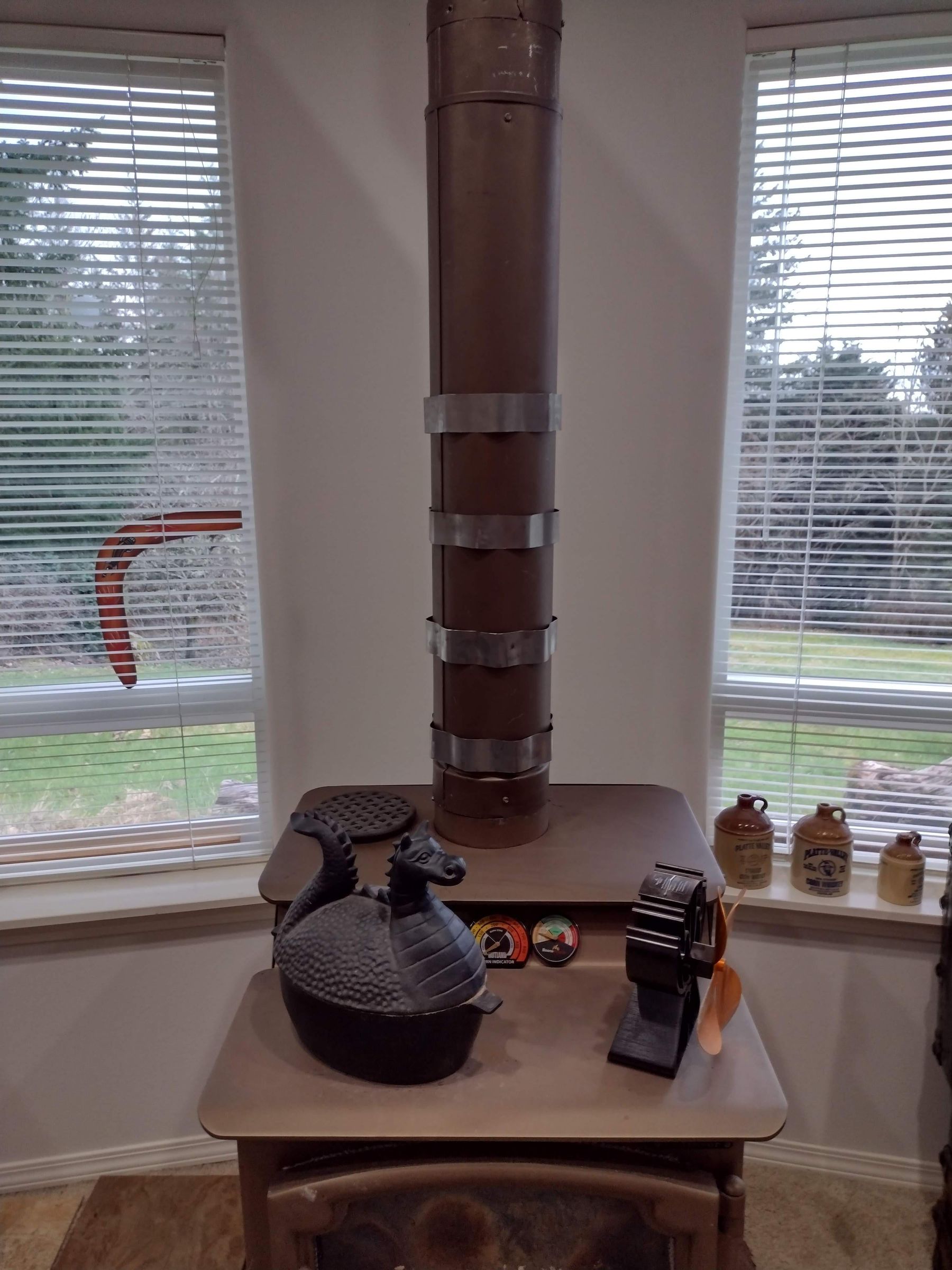 DIY Stovepipe Heat Reclaiming Rings : 7 Steps (with Pictures ...