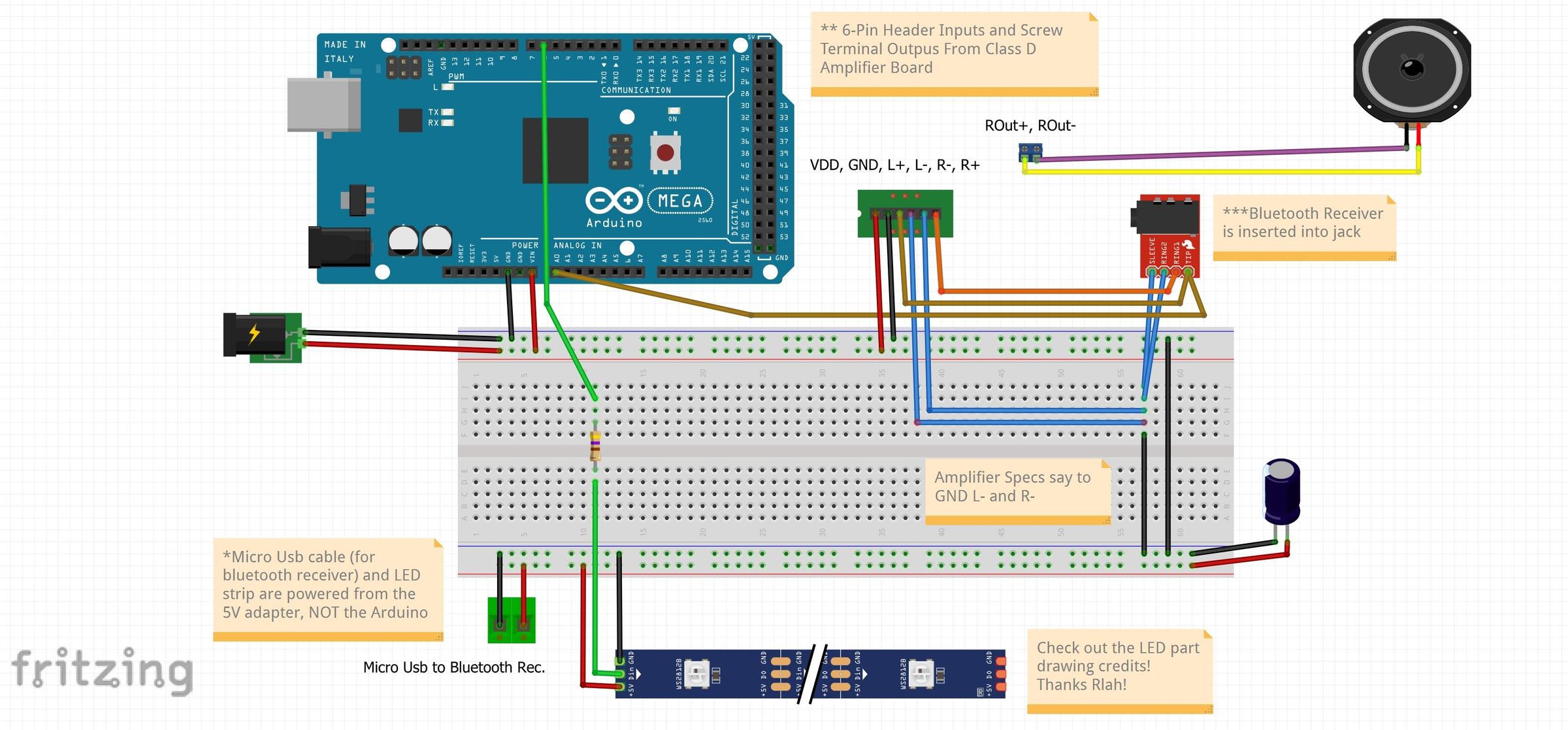 Student Designed RGB Bluetooth Phonograph : 5 Steps (with Pictures ...