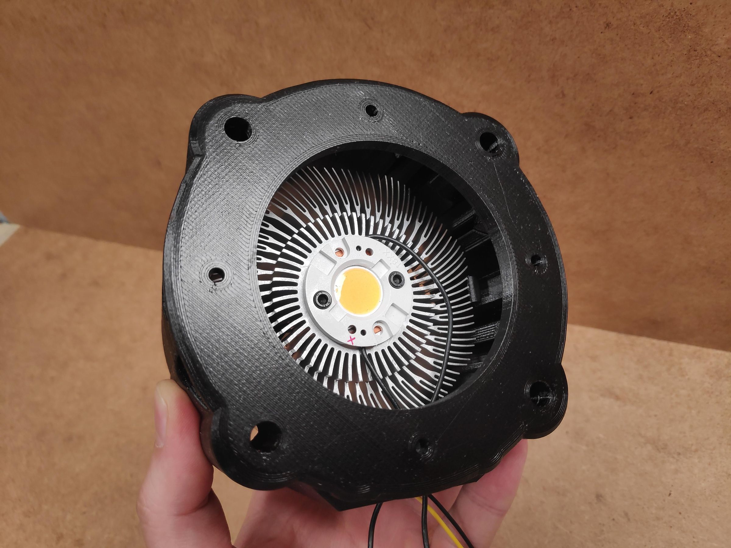 3D Printed Natural-Color Cost-Effective Worklight (Extreme Attention to ...