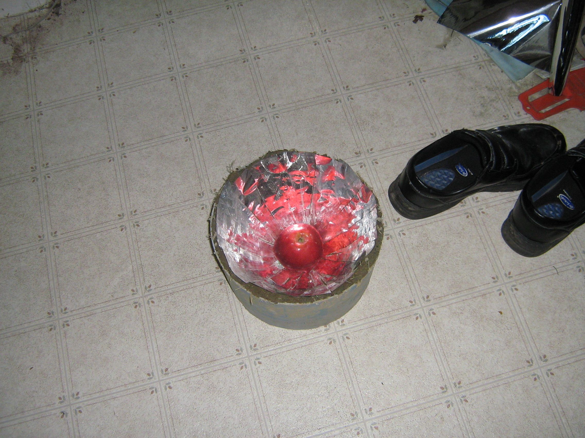 "Compound" Parabolic Solar Cooker, Make a Template With Technical ...