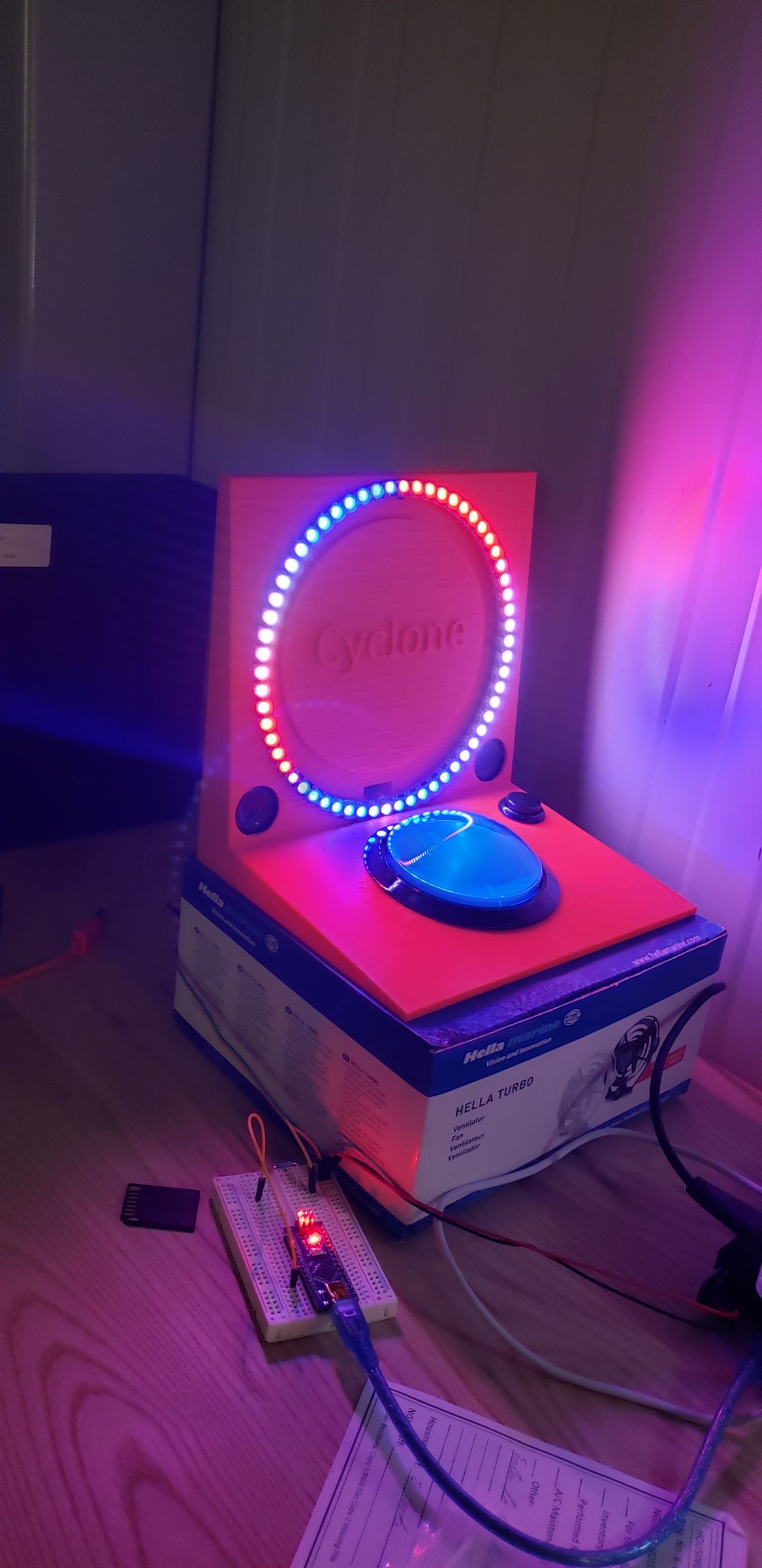 Cyclone LED Arcade Game : 4 Steps - Instructables