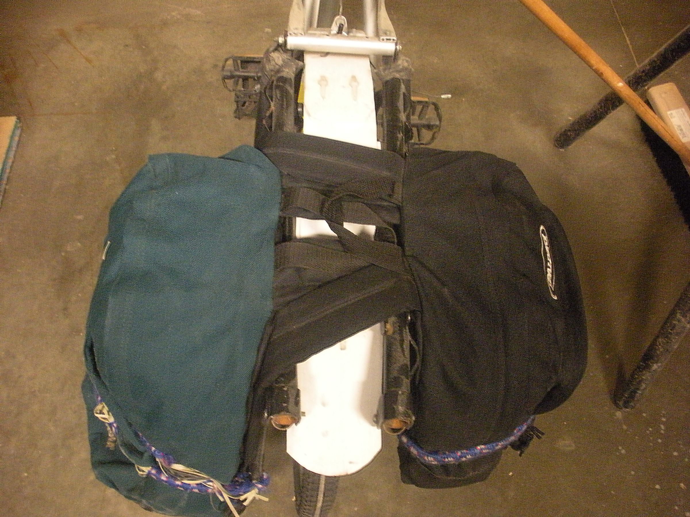 No-Weld Rear Bike Rack and Pannier System Example (with Pictures ...