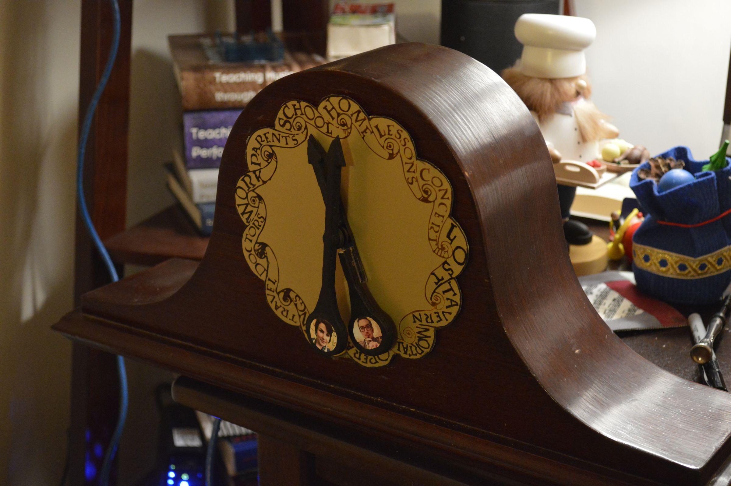 Build Your Own "Weasley" Location Clock! : 14 Steps (with Pictures ...