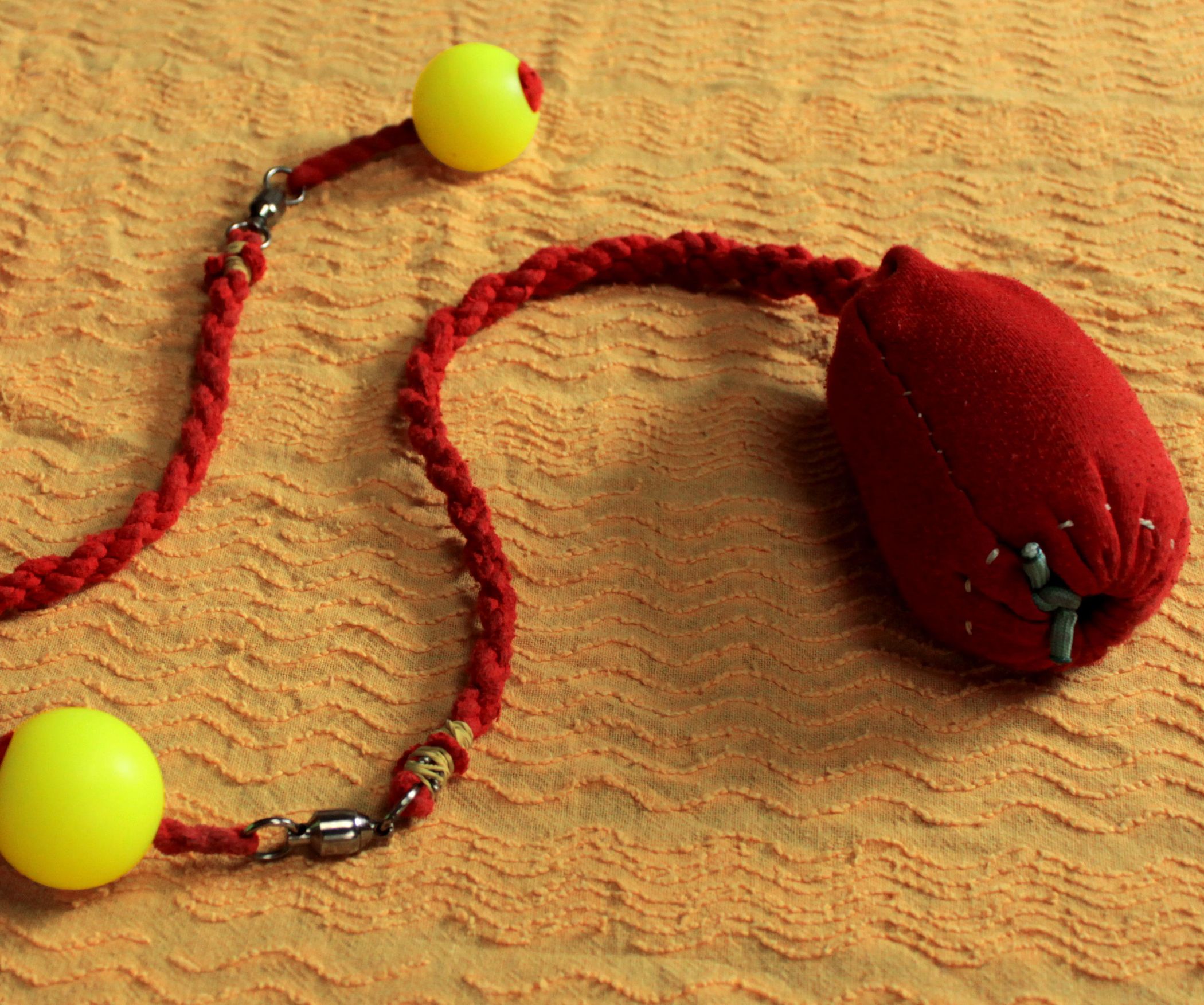 How to Make Beautiful Soft Poi From a Piece of Cloth : 10 Steps (with ...