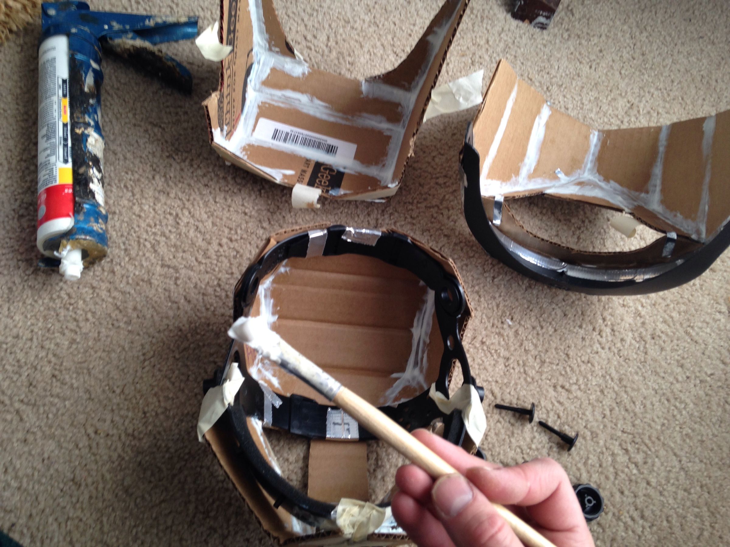10 Easy Steps to a Cardboard Helmet : 10 Steps - Instructables