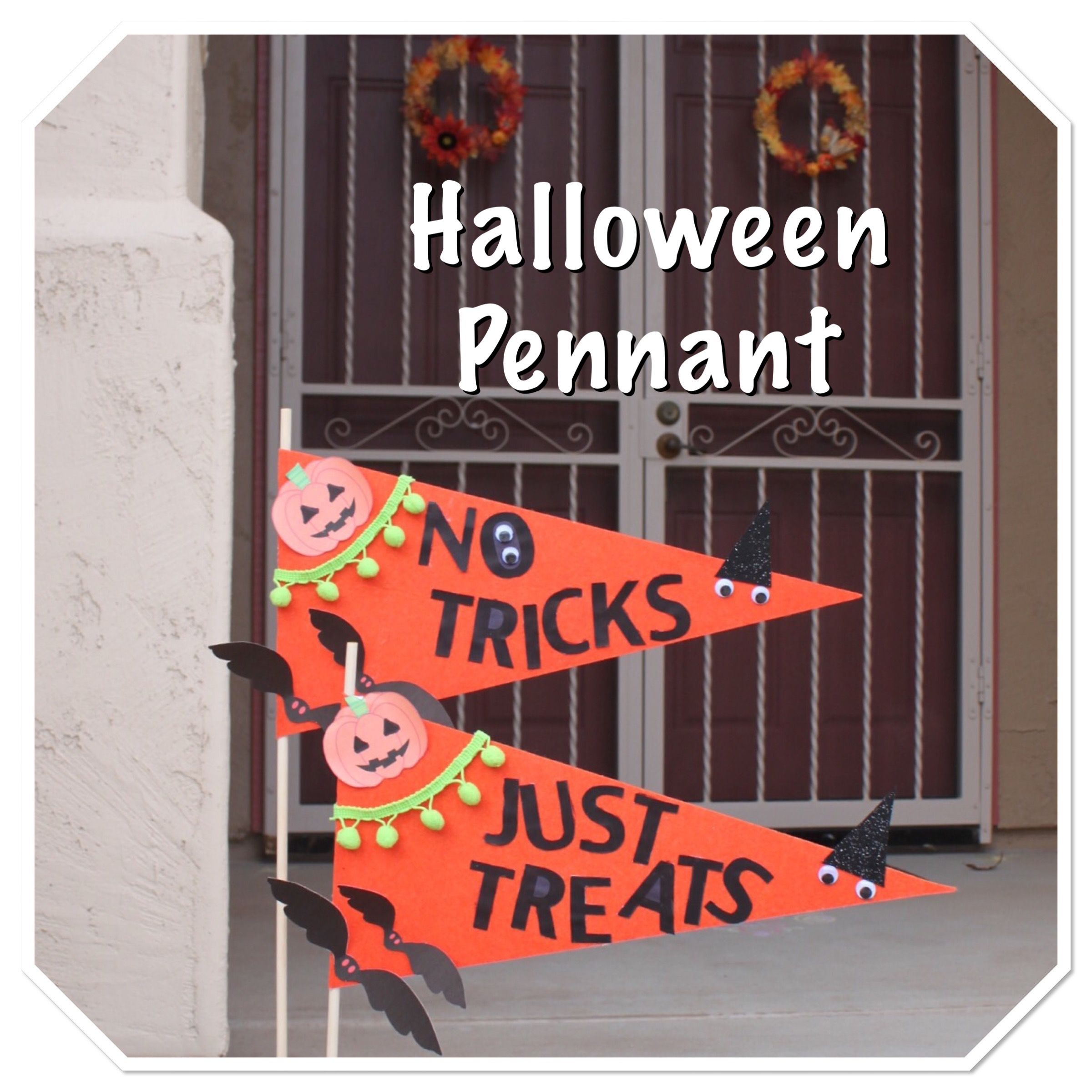 Halloween Pennant : 4 Steps - Instructables