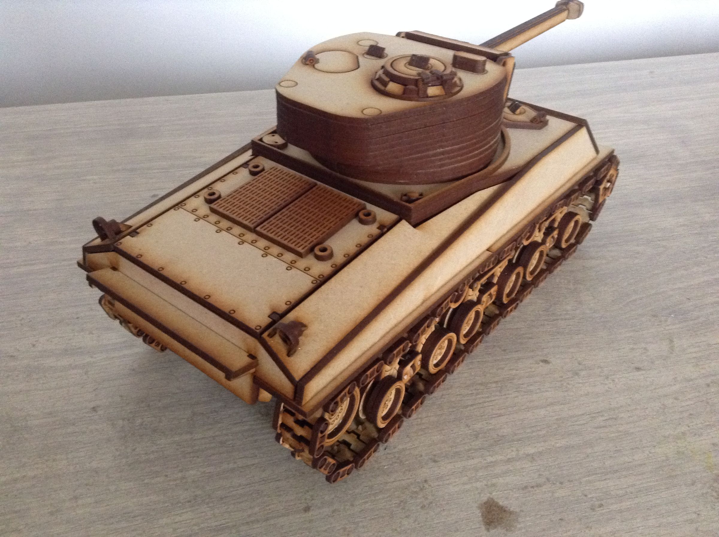 Carter's Lasercut Tank - Sherman : 12 Steps (with Pictures) - Instructables