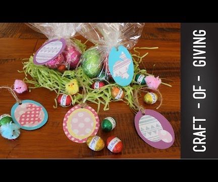 DIY Easy Easter Gift Tags | Craft of Giving - Instructables