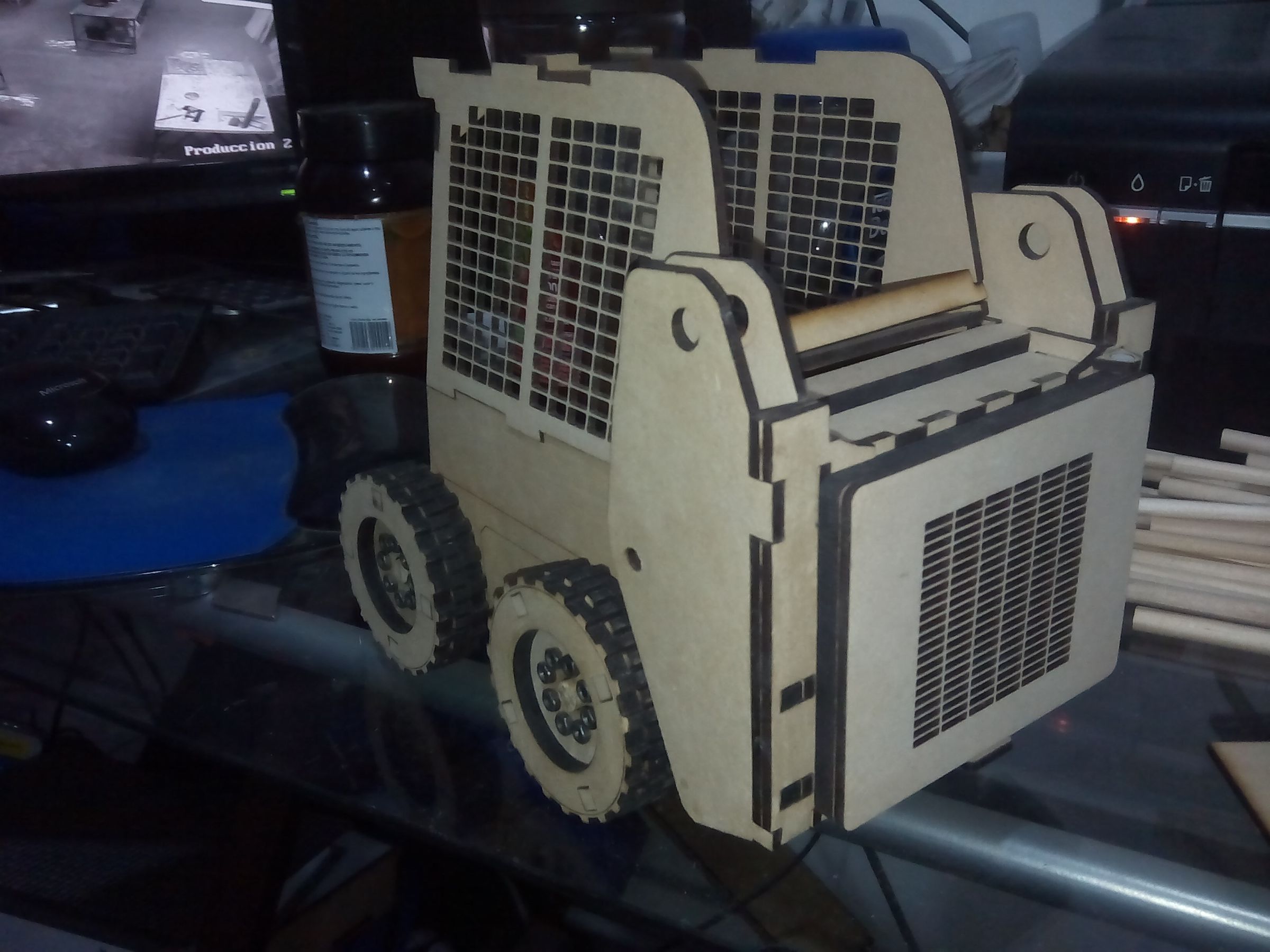 Mini Cargador / Mini Loader : 11 Steps (with Pictures) - Instructables