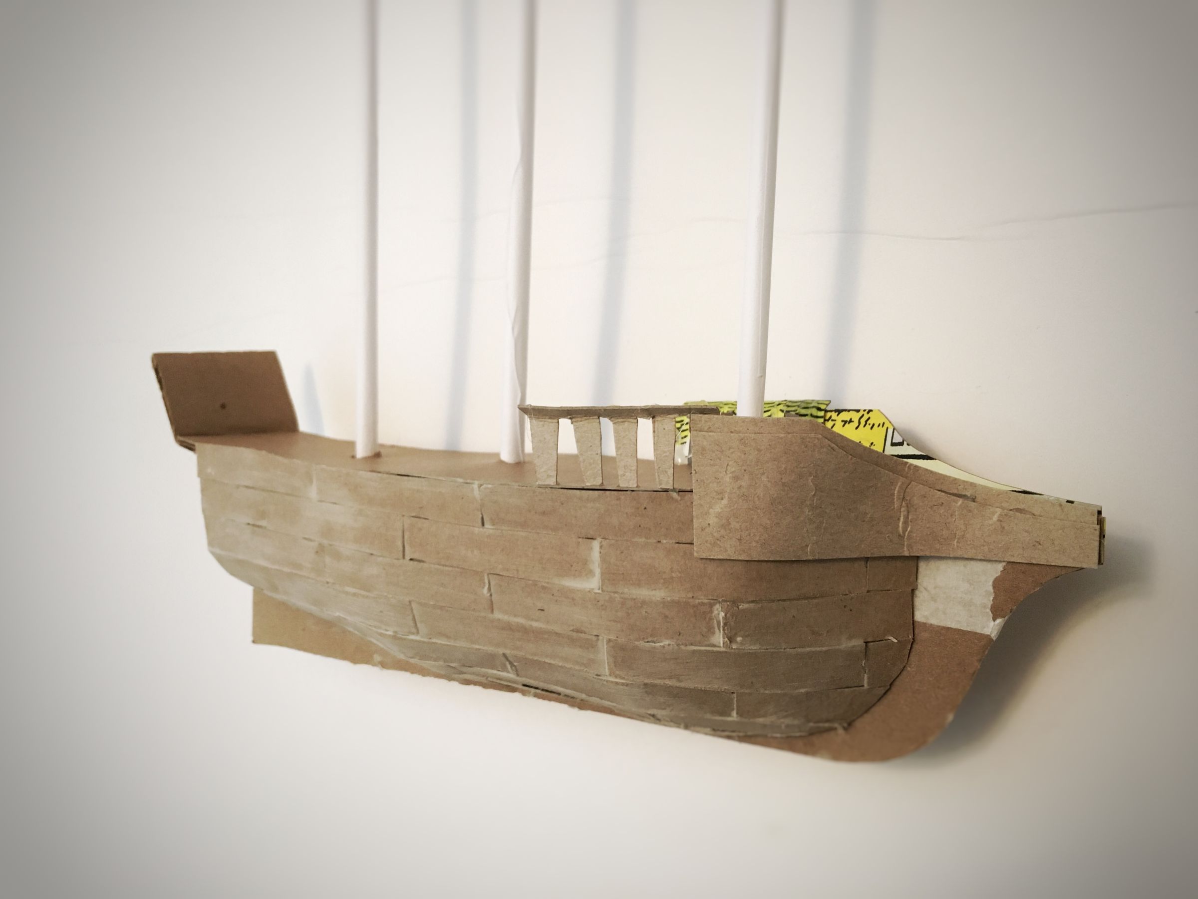 Model Ship From Paper and Cardboard : 15 Steps (with Pictures ...