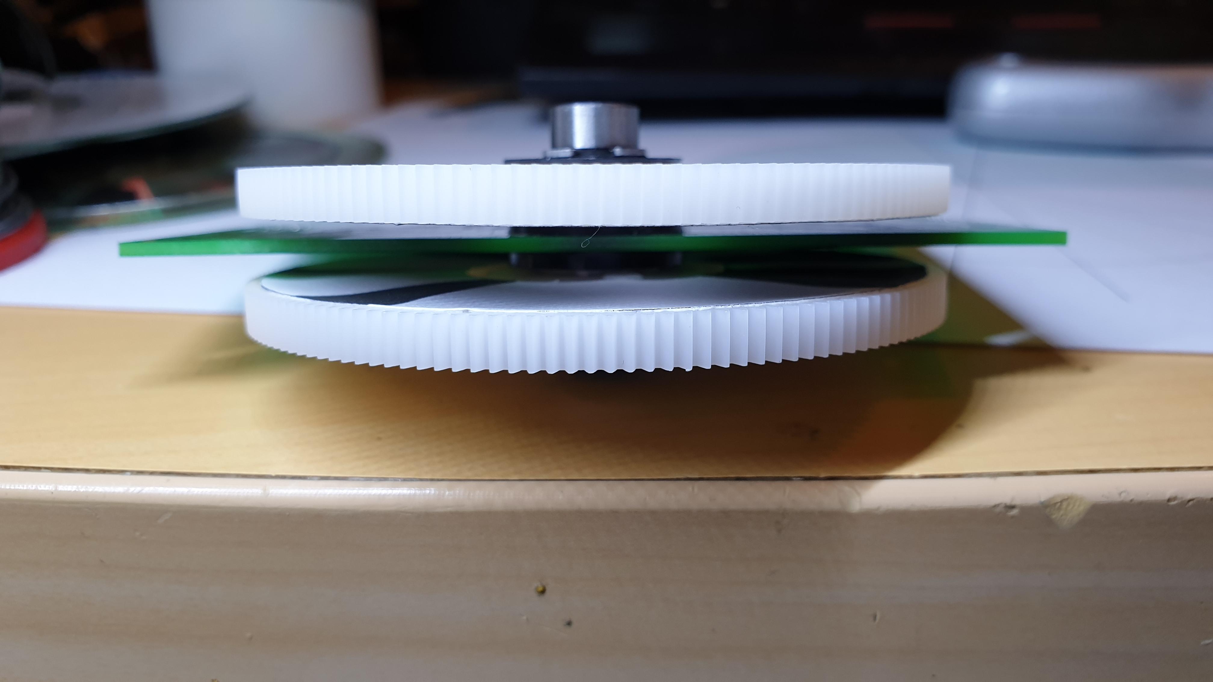 Absolute Position Encoder With Single Track Gray Code : 8 Steps (with ...