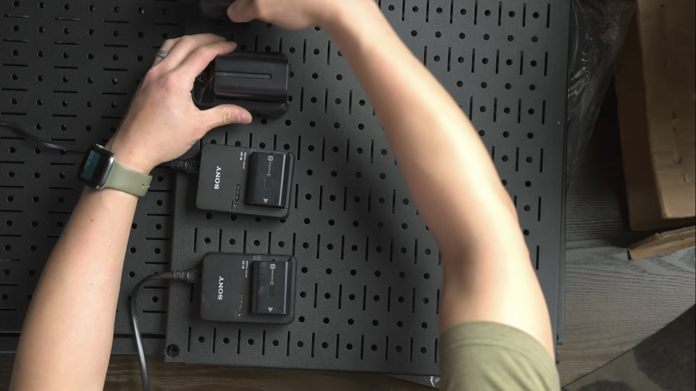 Camera Charging Wall Organizer for My Home Office : 3 Steps - Instructables