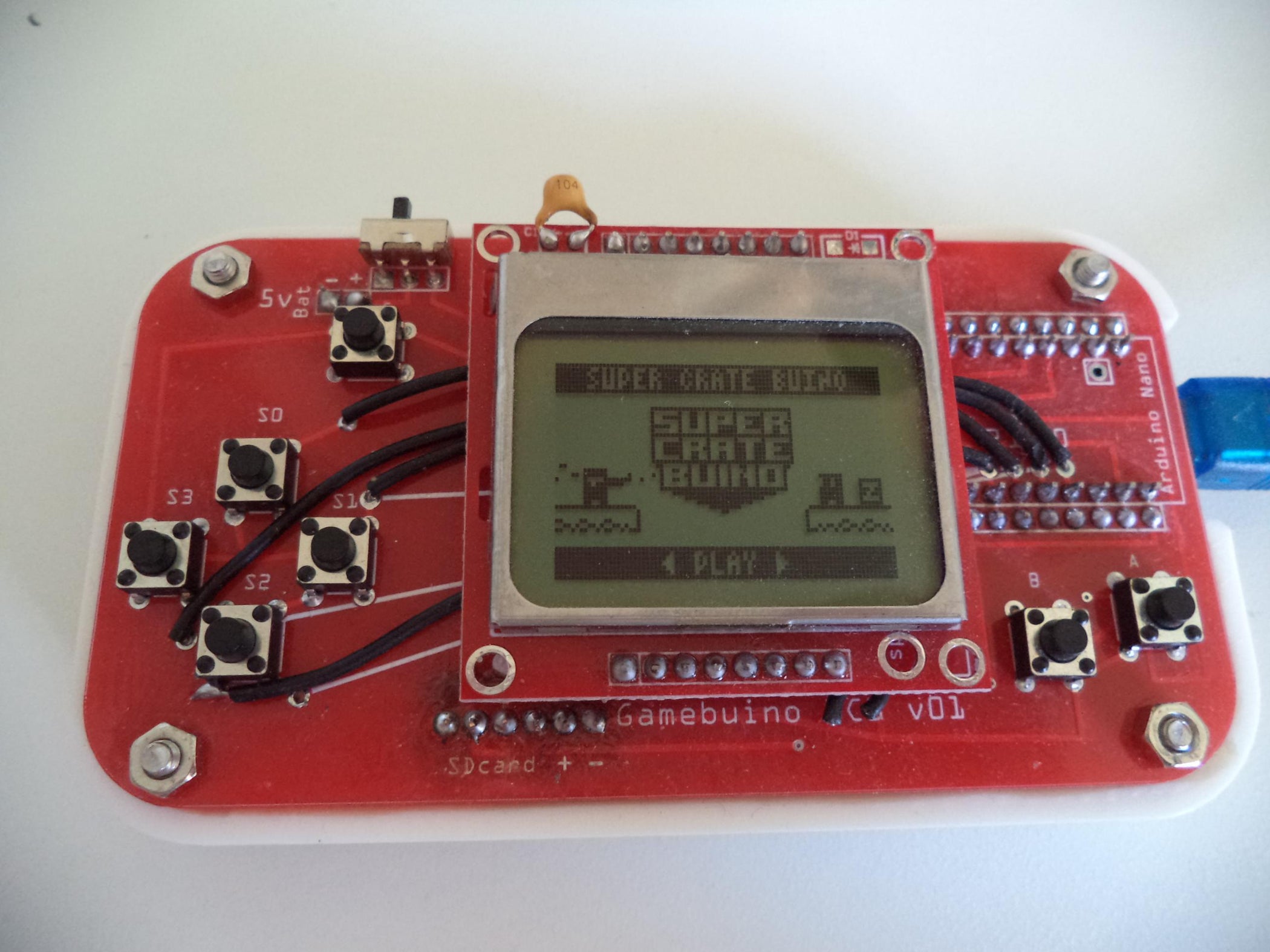 DIY Gamebuino With a Neat PCB : 6 Steps - Instructables