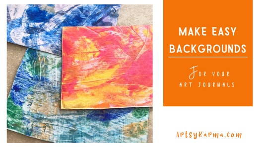 Credit Card Painting Technique for Art Backgrounds : 3 Steps ...