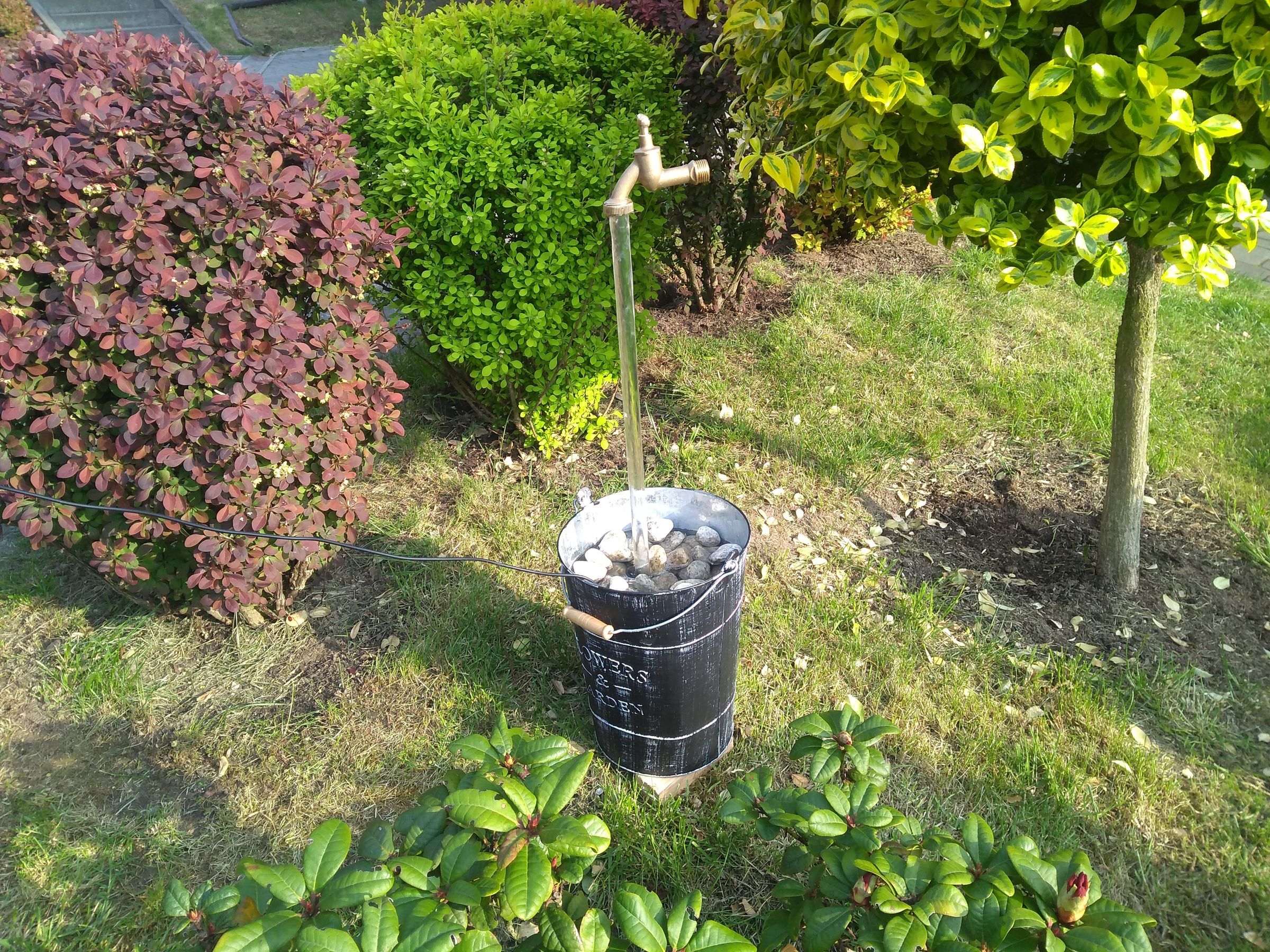 How to Make a Floating Faucet Fountain : 11 Steps (with Pictures ...