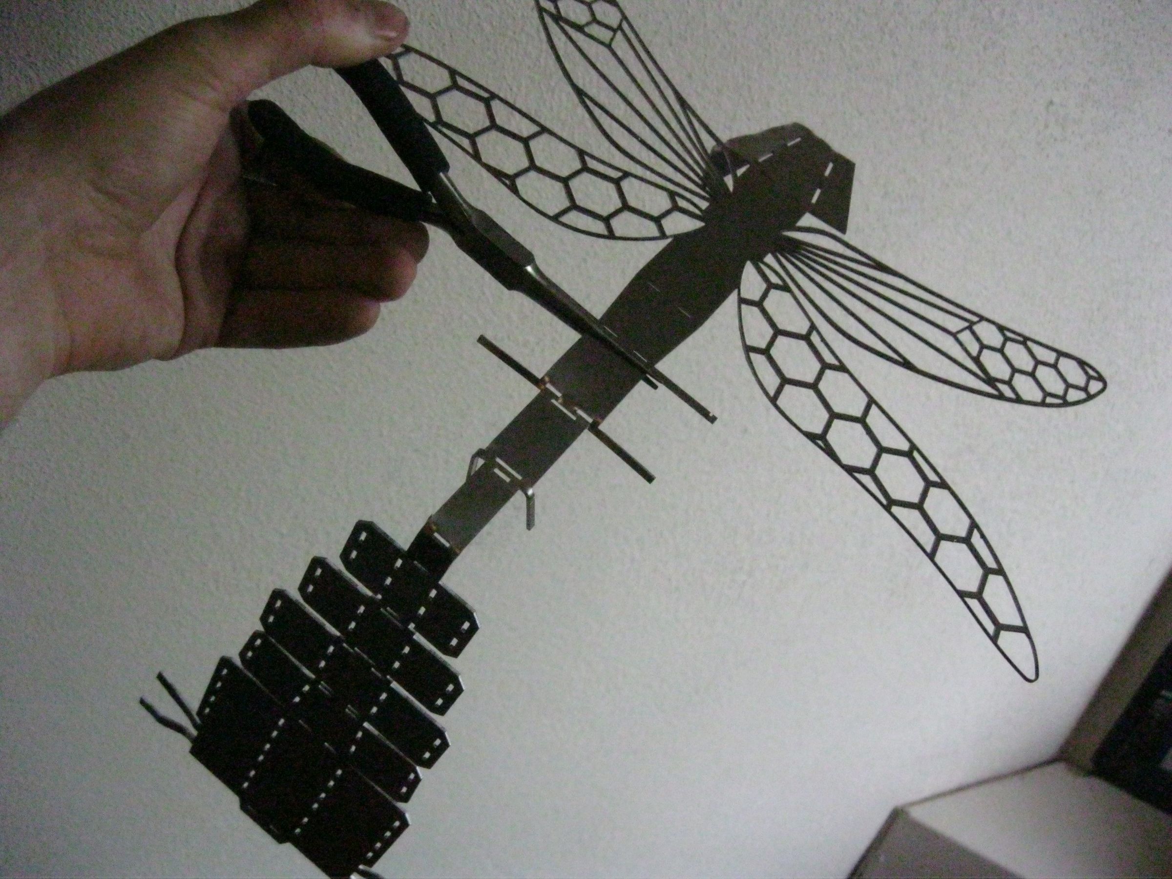 Dragonfly 3D Fold-up : 3 Steps (with Pictures) - Instructables