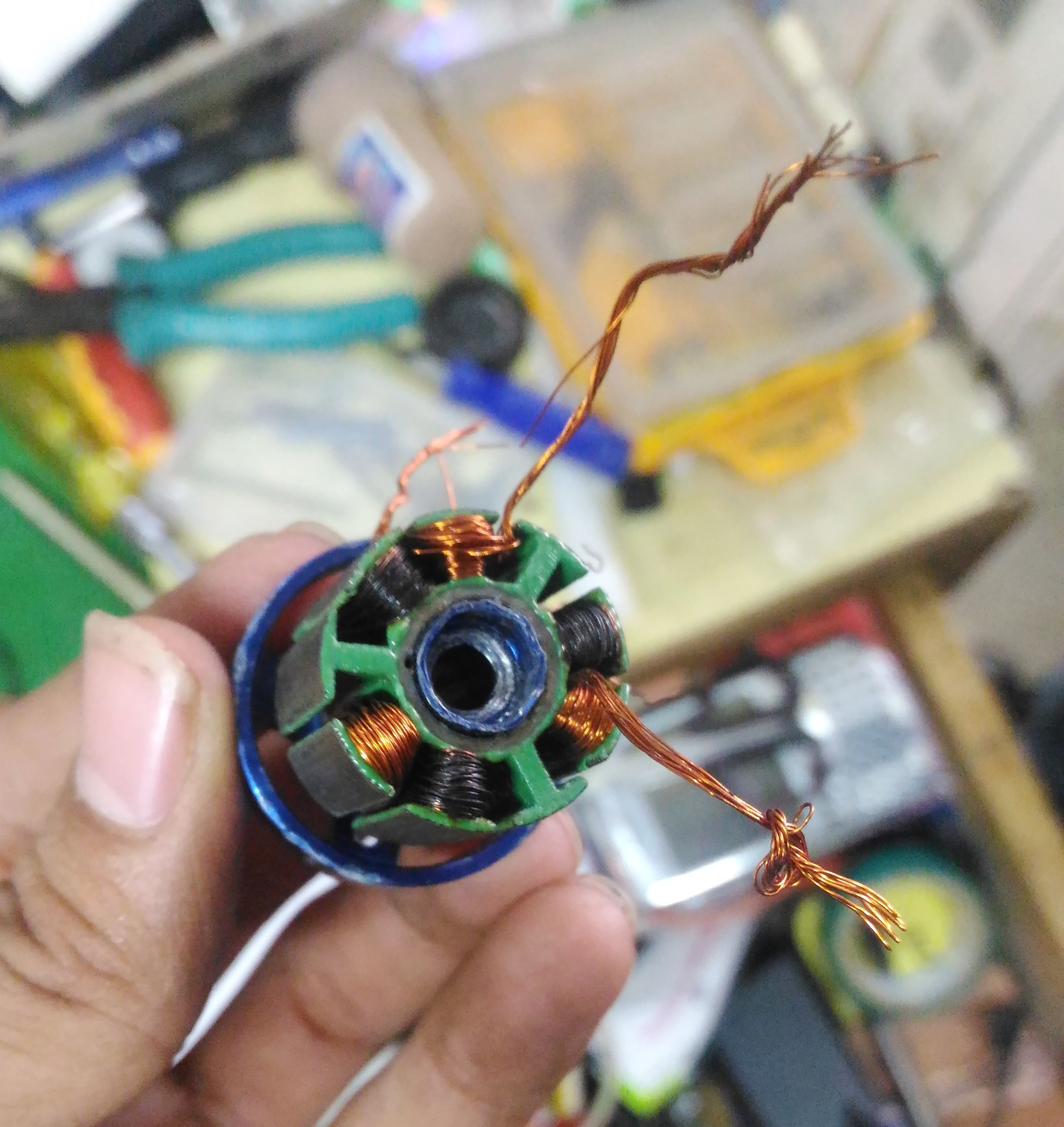 Rewinding a Brushless Motor : 11 Steps (with Pictures) - Instructables