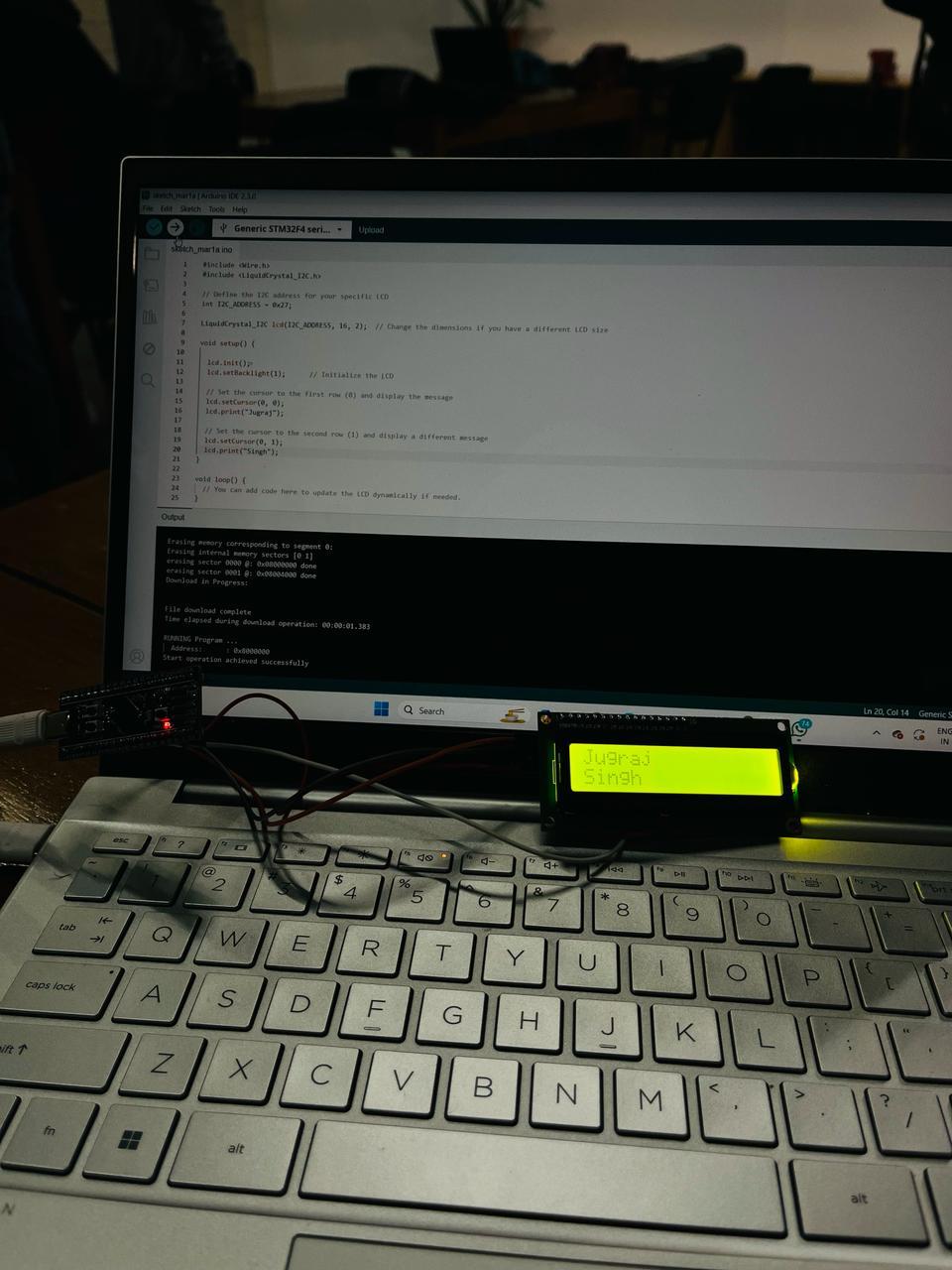 Using A Lcd Display Using Hal Programming 11 Steps Instructables