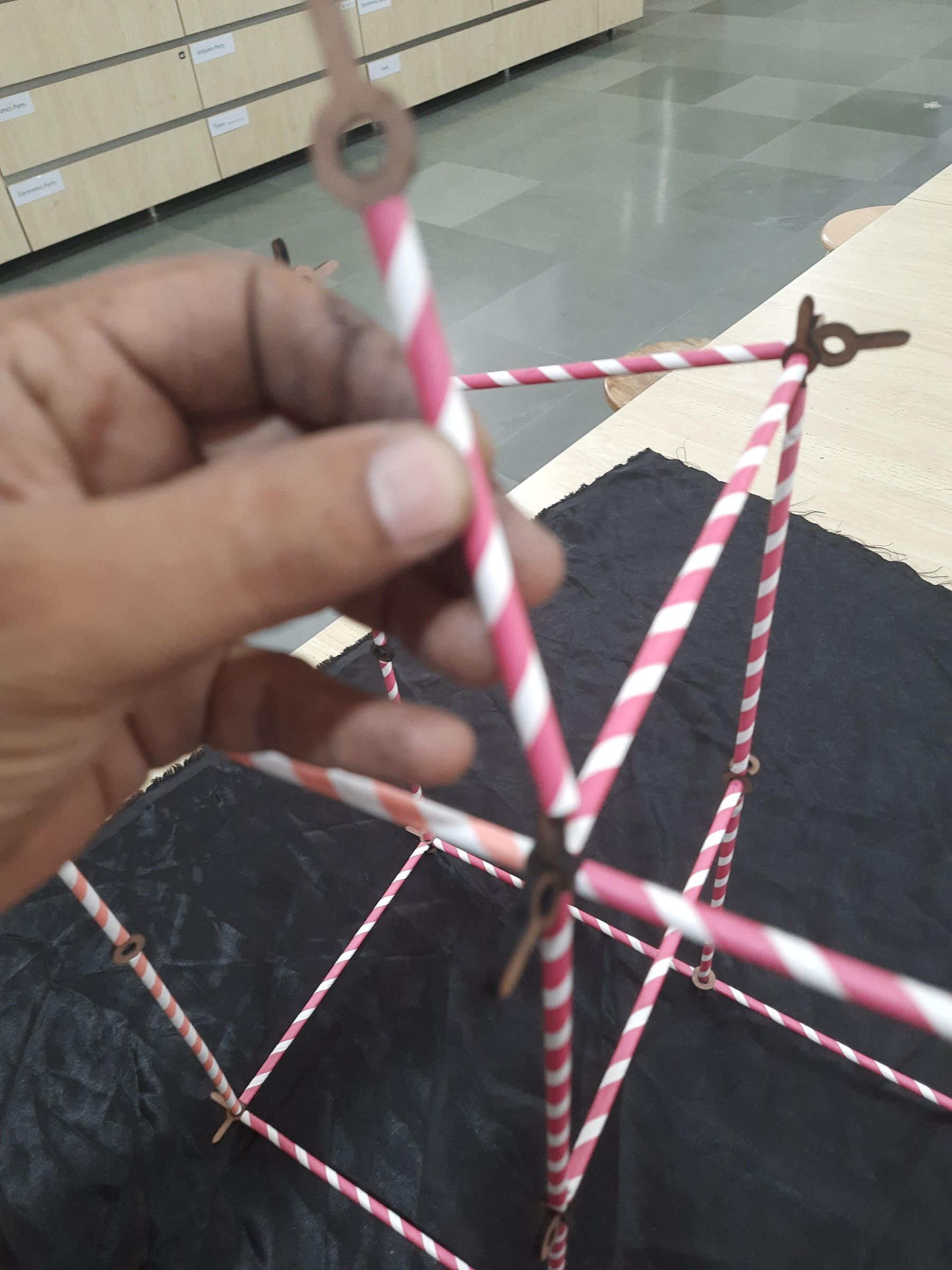 Ferris Wheel by Paper Straw ( Eco Friendly Materials) : 4 Steps ...