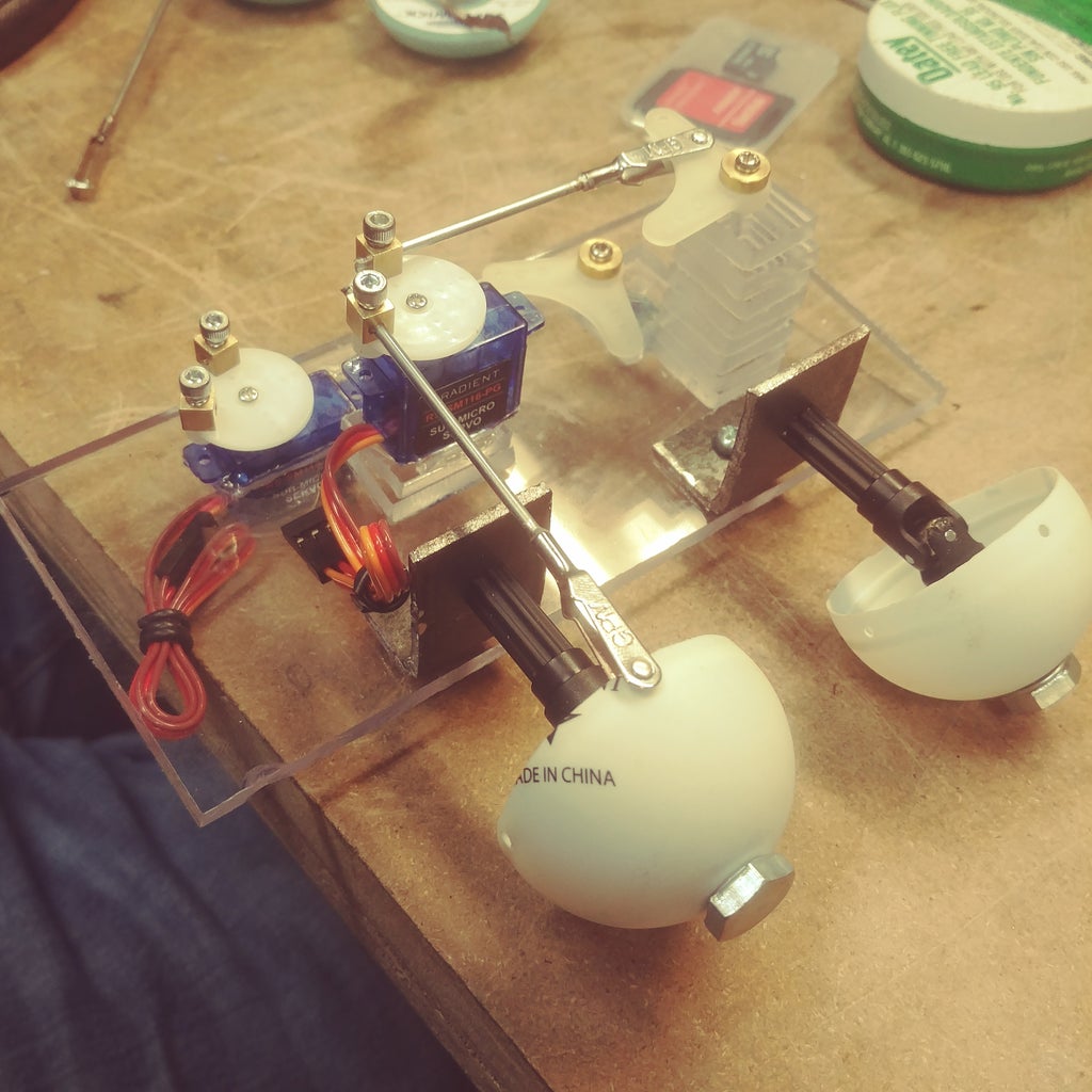 Animatronic Eyes With Servo Motors Arduino 5 Steps Instructables