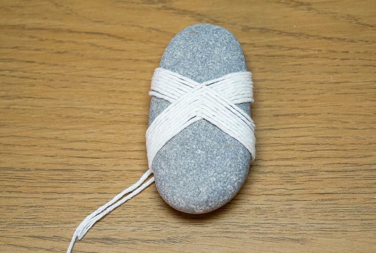 DIY Decorative Wrapped Stones | Japanese-Inspired Crafts : 15 Steps ...
