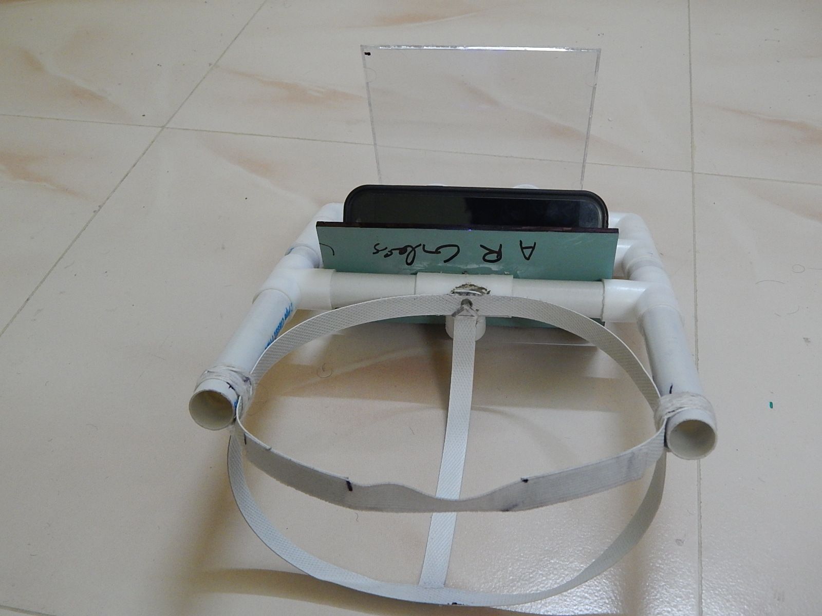 Argumented Reality Glass - Very Very Cheap 2$, Easy Build, Run All Apps ...