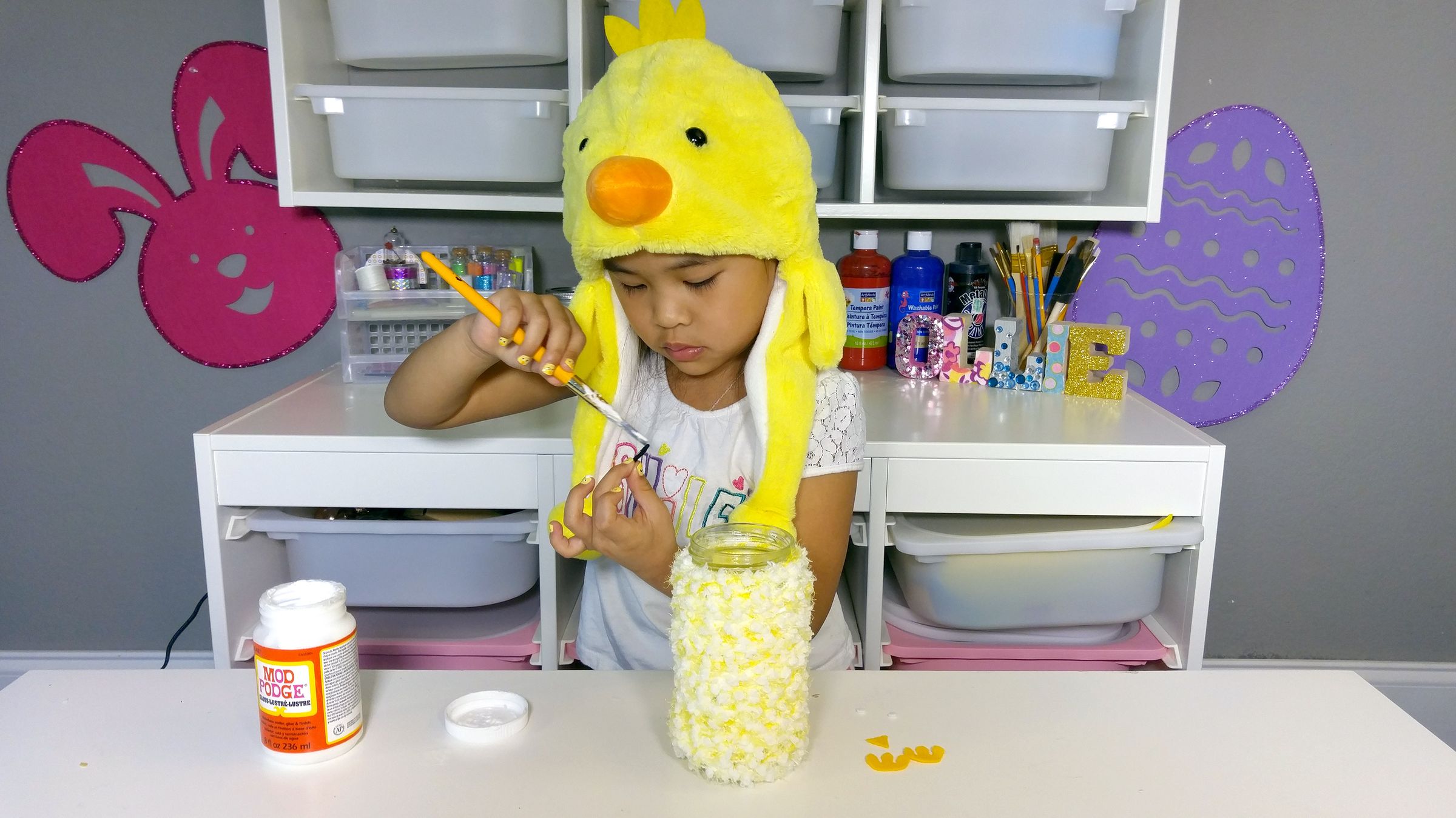 DIY Fuzzy Chicken Pencil Holders : 4 Steps (with Pictures) - Instructables
