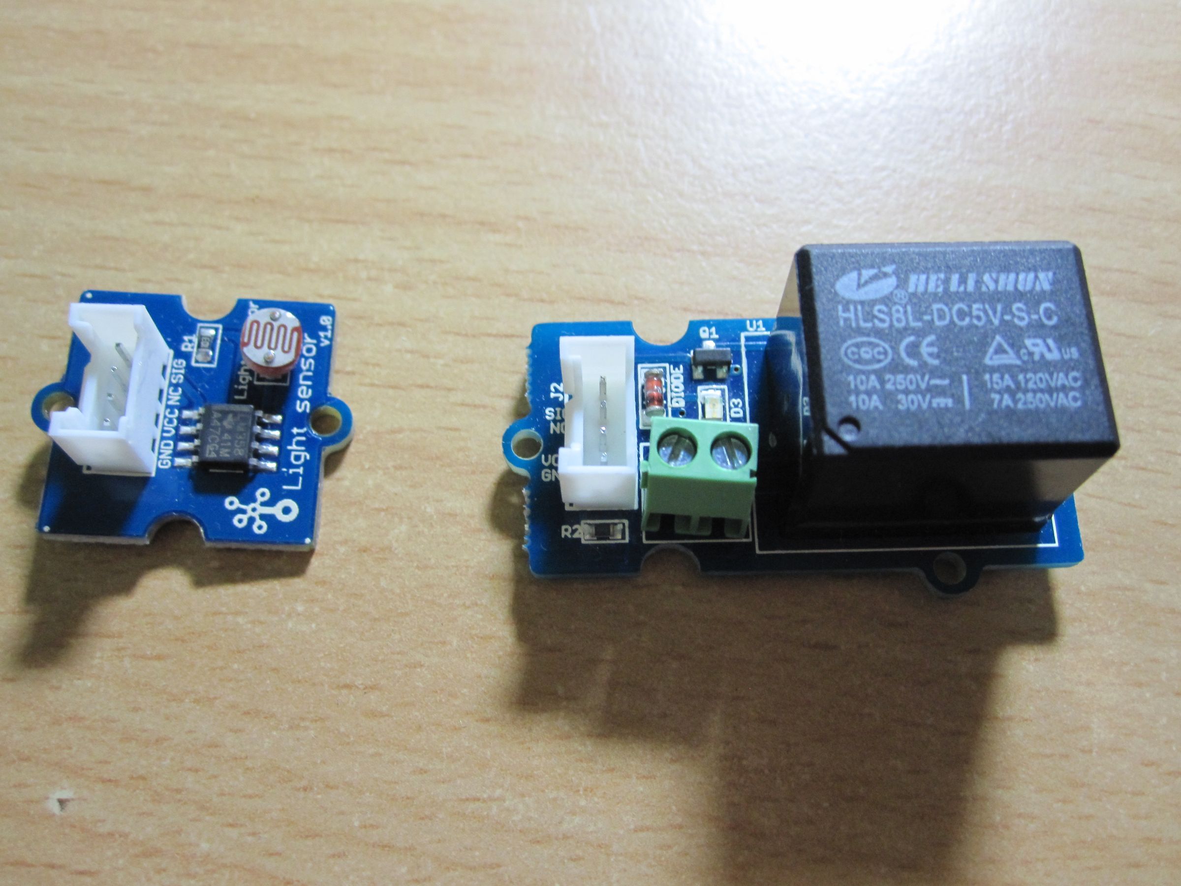 Home Automation: Control Relay Base on Light Sensor (Intel Edison) : 4 ...