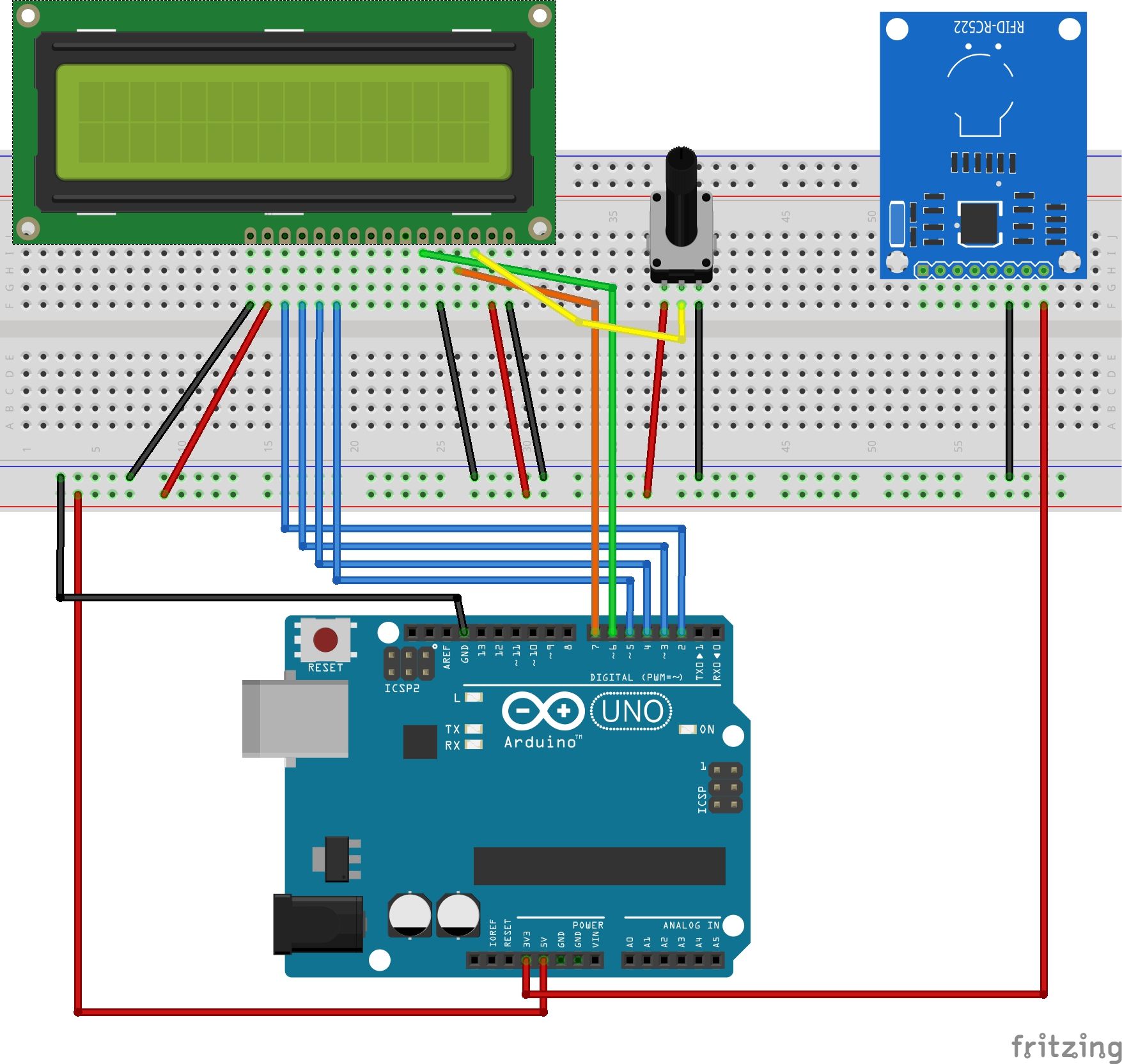 Arduino RFID With LCD : 5 Steps - Instructables