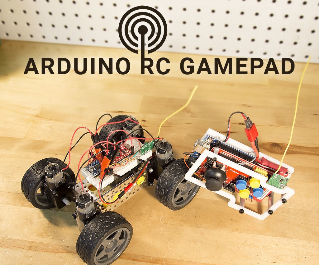 Arduino Rc Gamepad 9 Steps With Pictures Instructables 