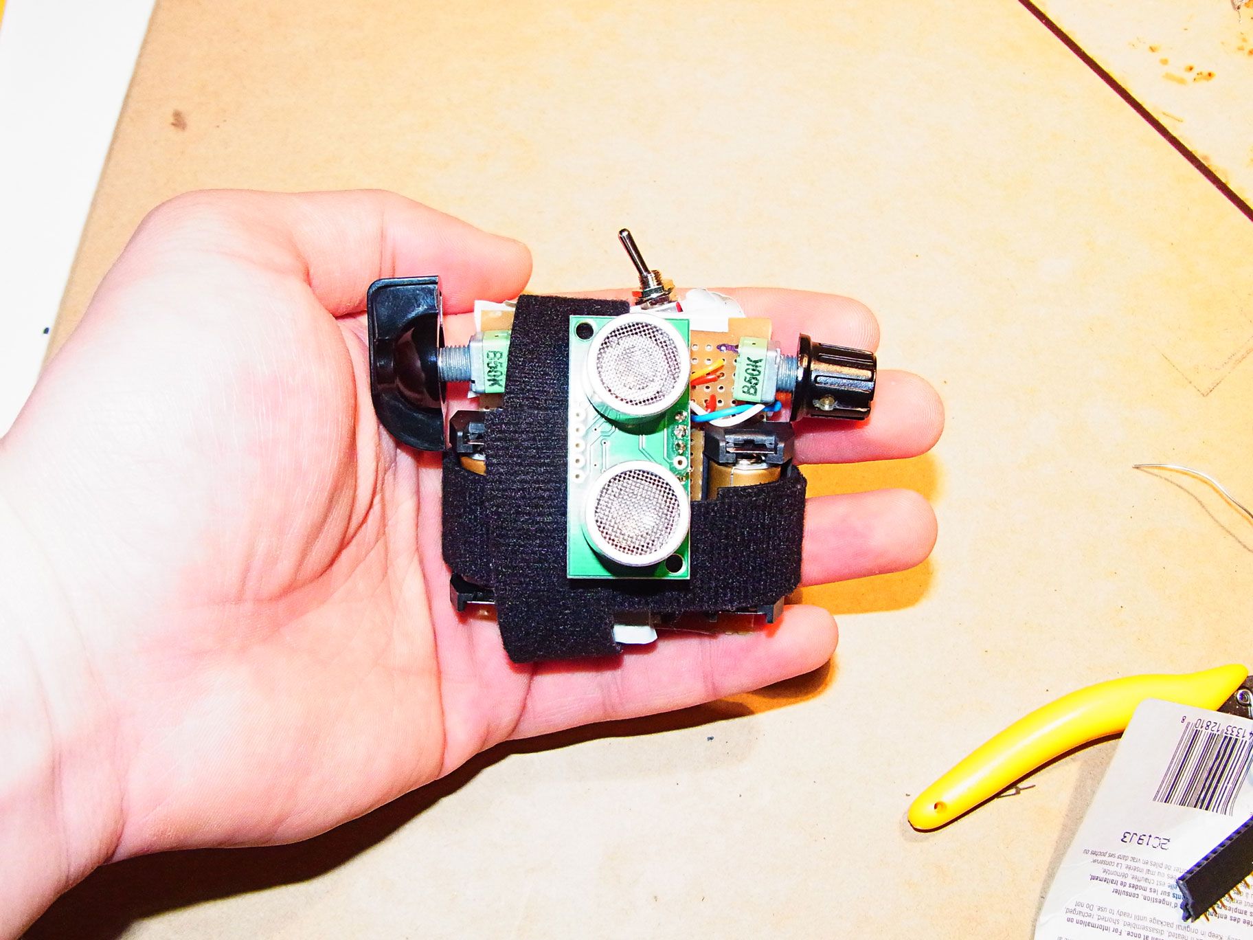 Haptic Proximity Module (HPM) for Low Vision Users : 9 Steps (with ...