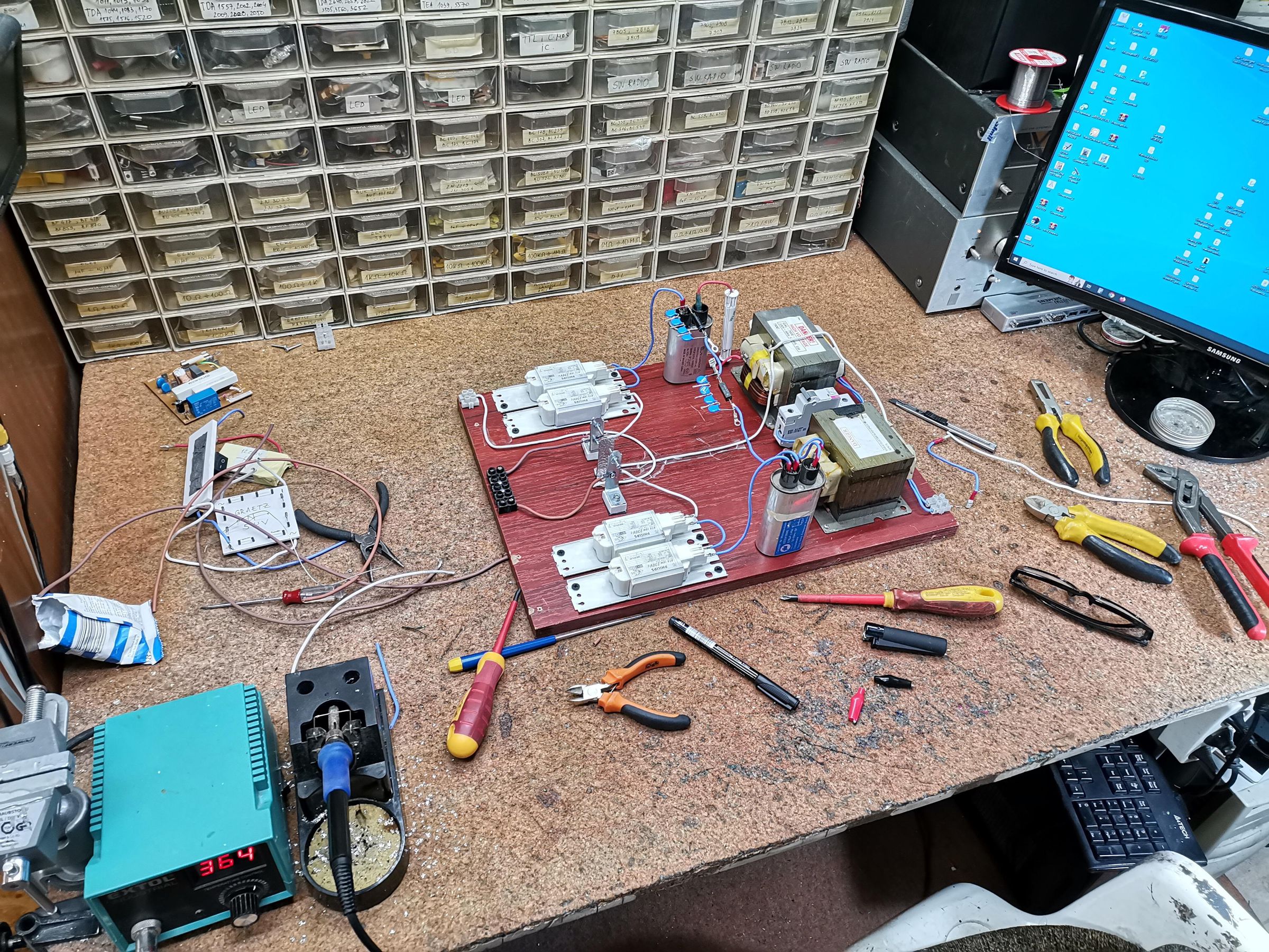 Dual MOT (microwave Oven Transformer) Tesla Coil : 5 Steps - Instructables