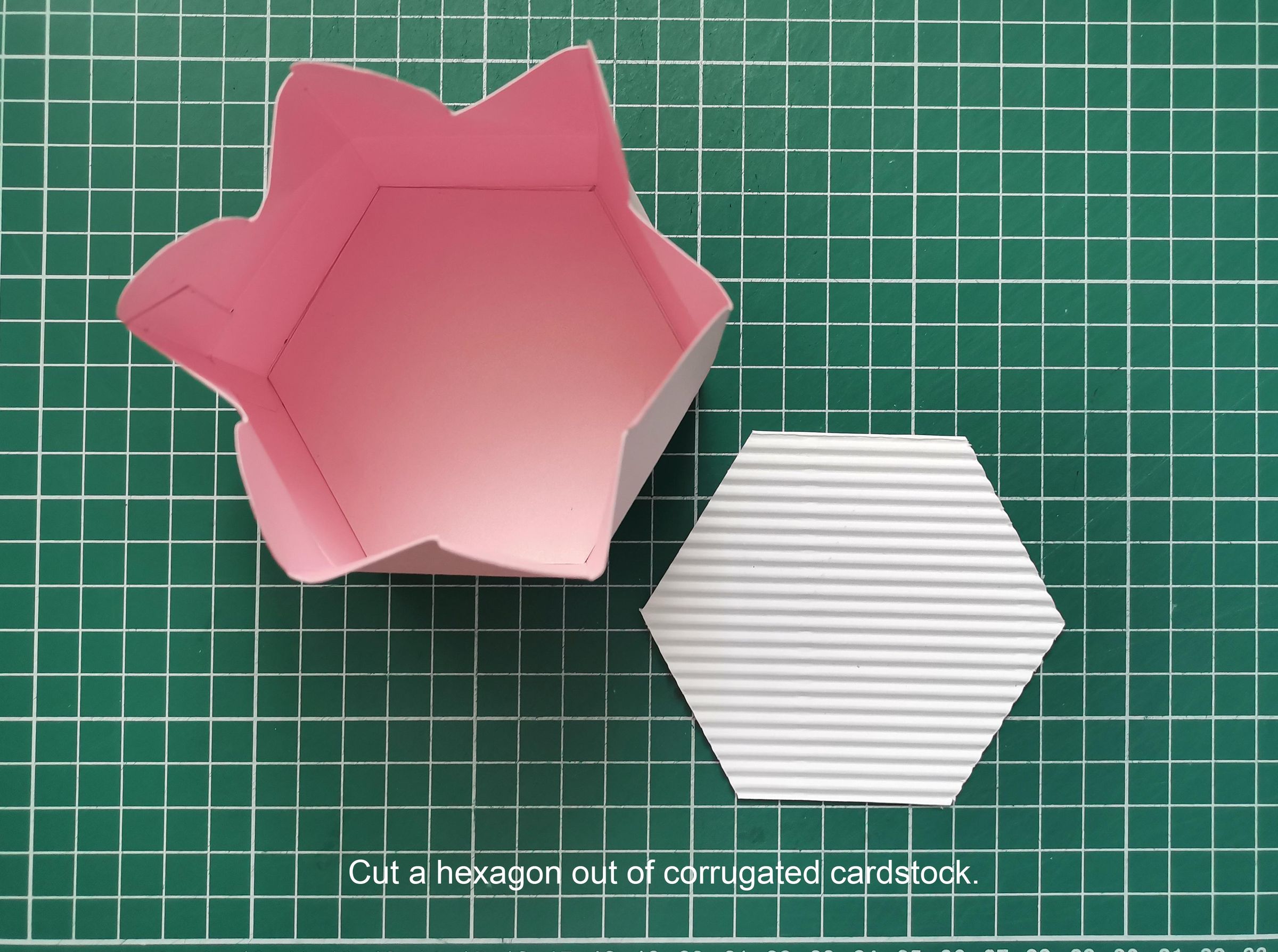 Hexagon Gift Box + Template : 4 Steps (with Pictures) - Instructables