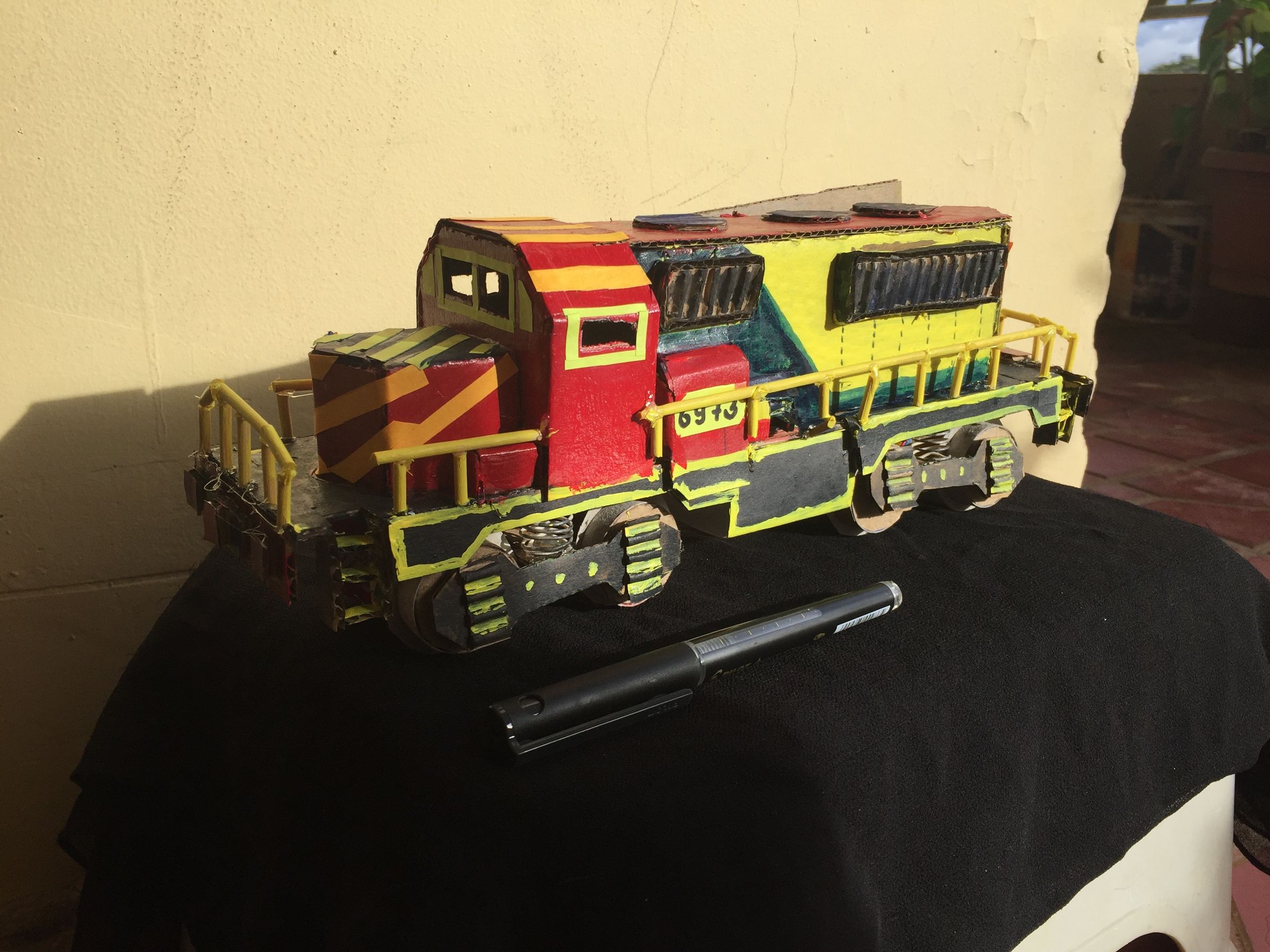 DIY Cardboard Train Engine : 5 Steps (with Pictures) - Instructables