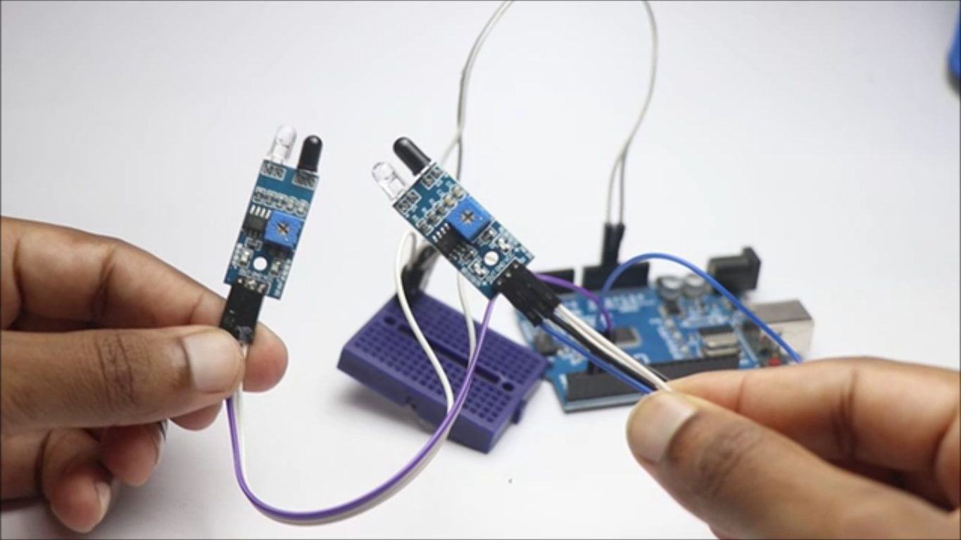 Arduino People Counter Machine DIY : 5 Steps (with Pictures ...