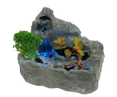 Mini Zen Garden With Waterfall : 5 Steps (with Pictures) - Instructables