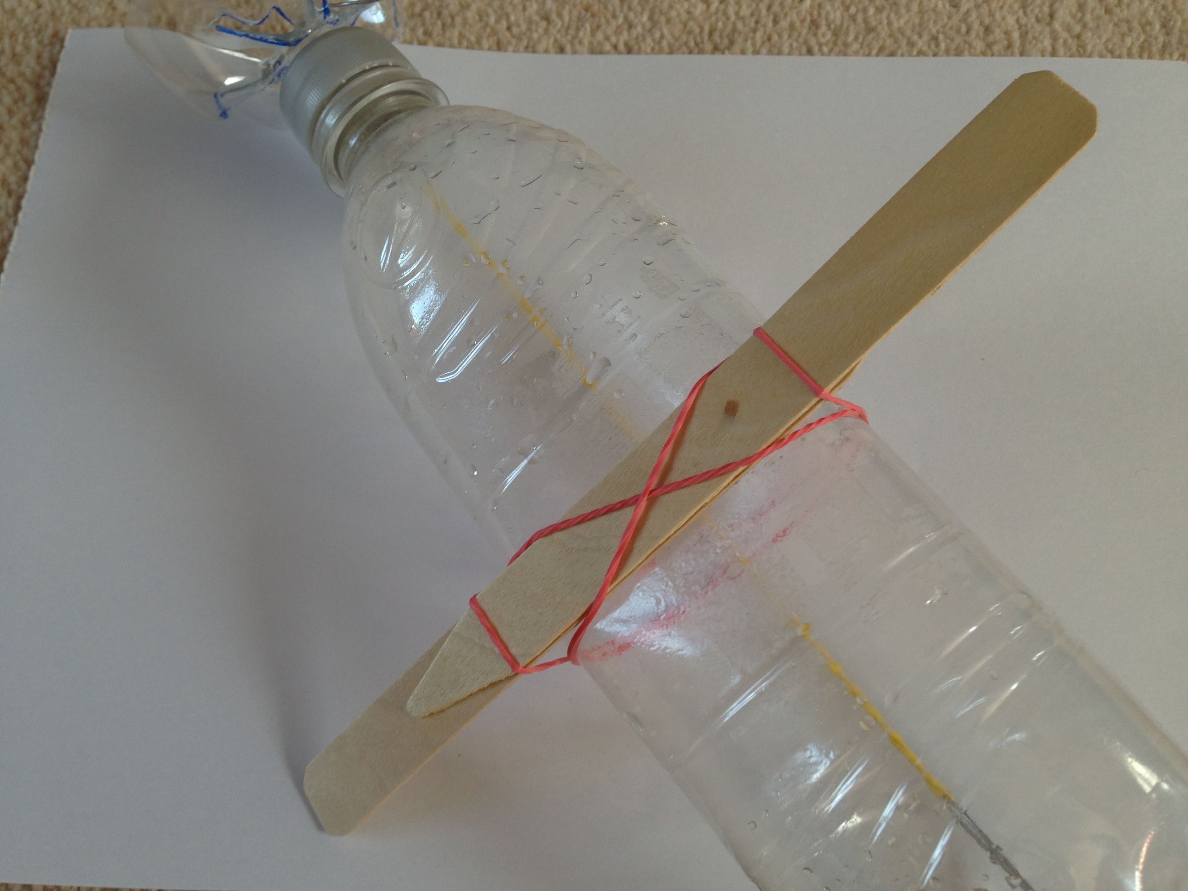 Homemade Bottle Submarine
