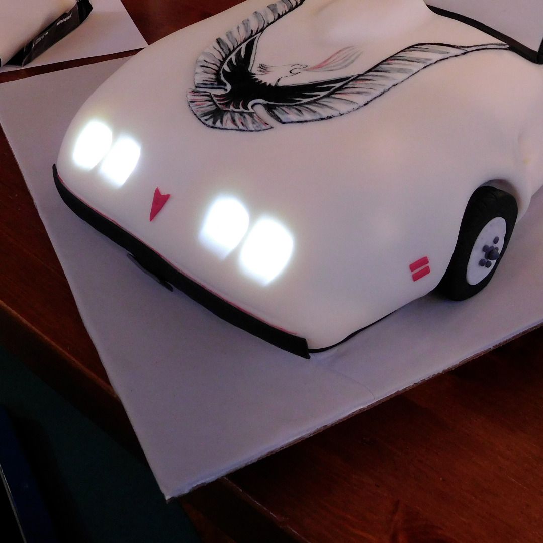 Trans Am Cake W/ Working Headlights : 5 Steps (with Pictures ...