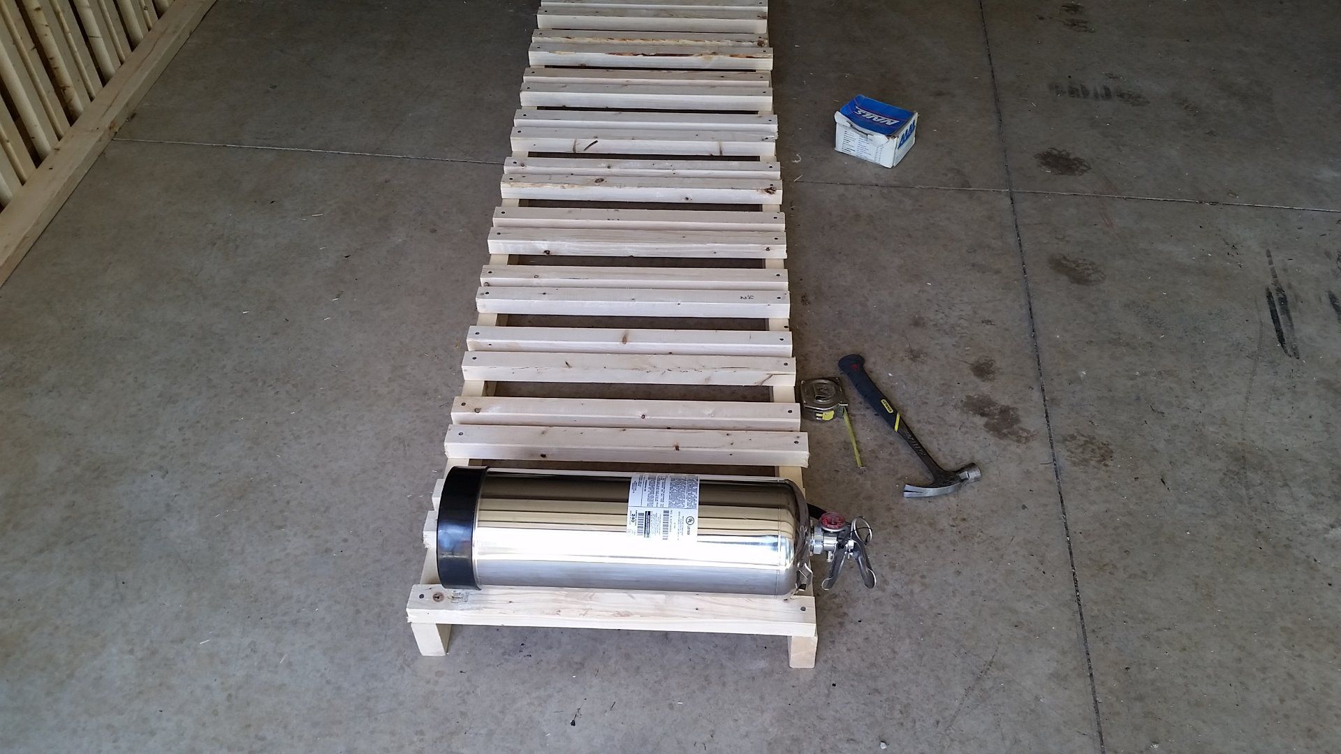 Cylinder/bottle Rack : 5 Steps - Instructables