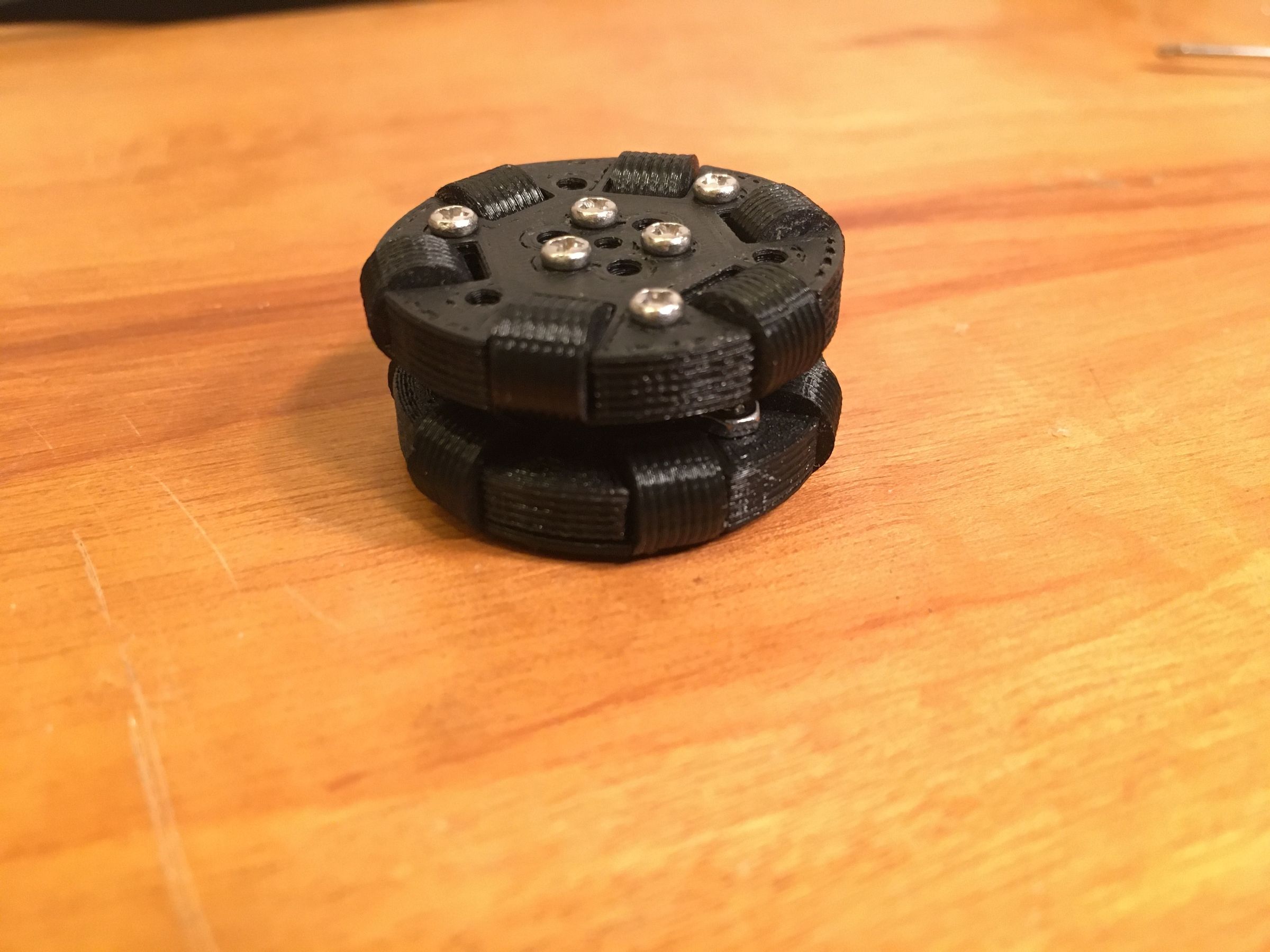 3D Printed Omni-Drectional Wheel / Fidget Toy : 13 Steps (with Pictures ...