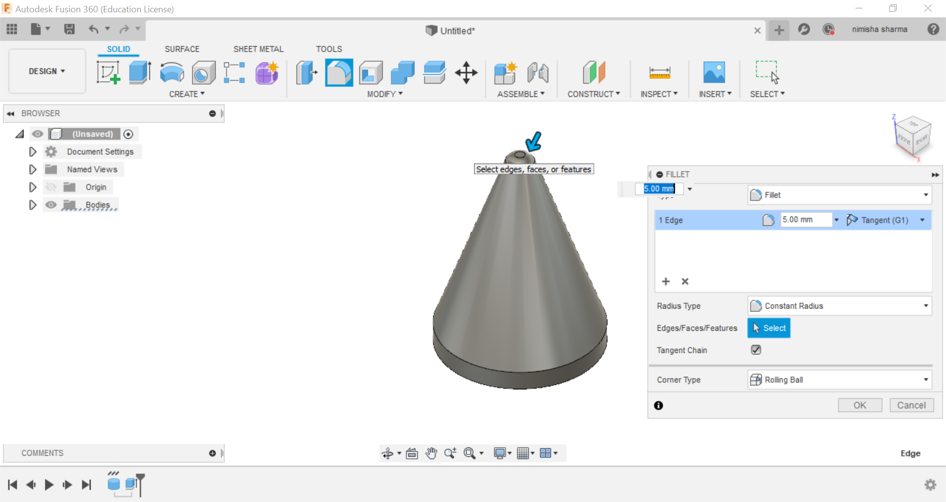 3 Ways for Beginners to Design Rocket Nose Cone in Fusion360 (with ...