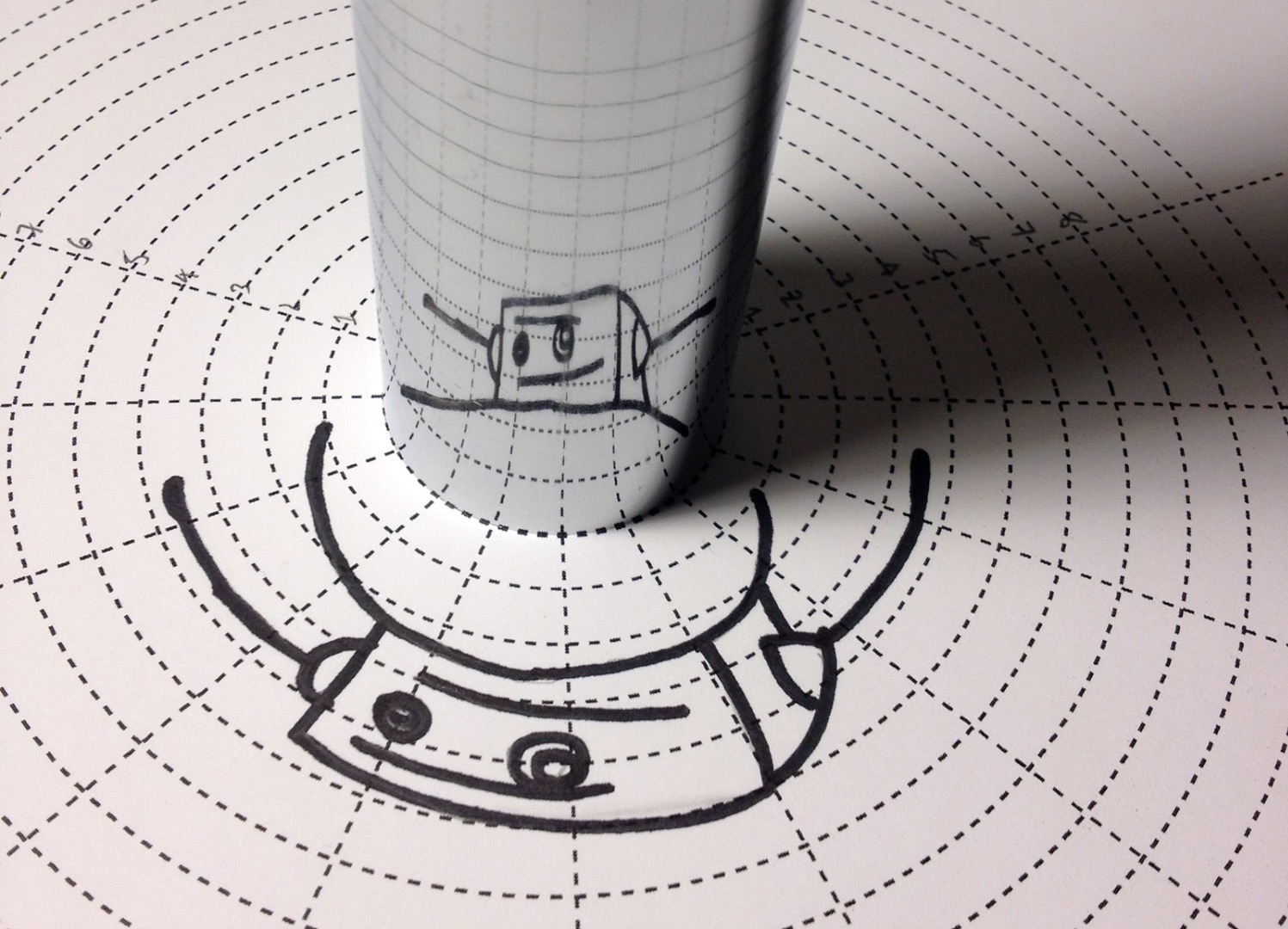 Cylindrical Mirror Art : 11 Steps (with Pictures) - Instructables